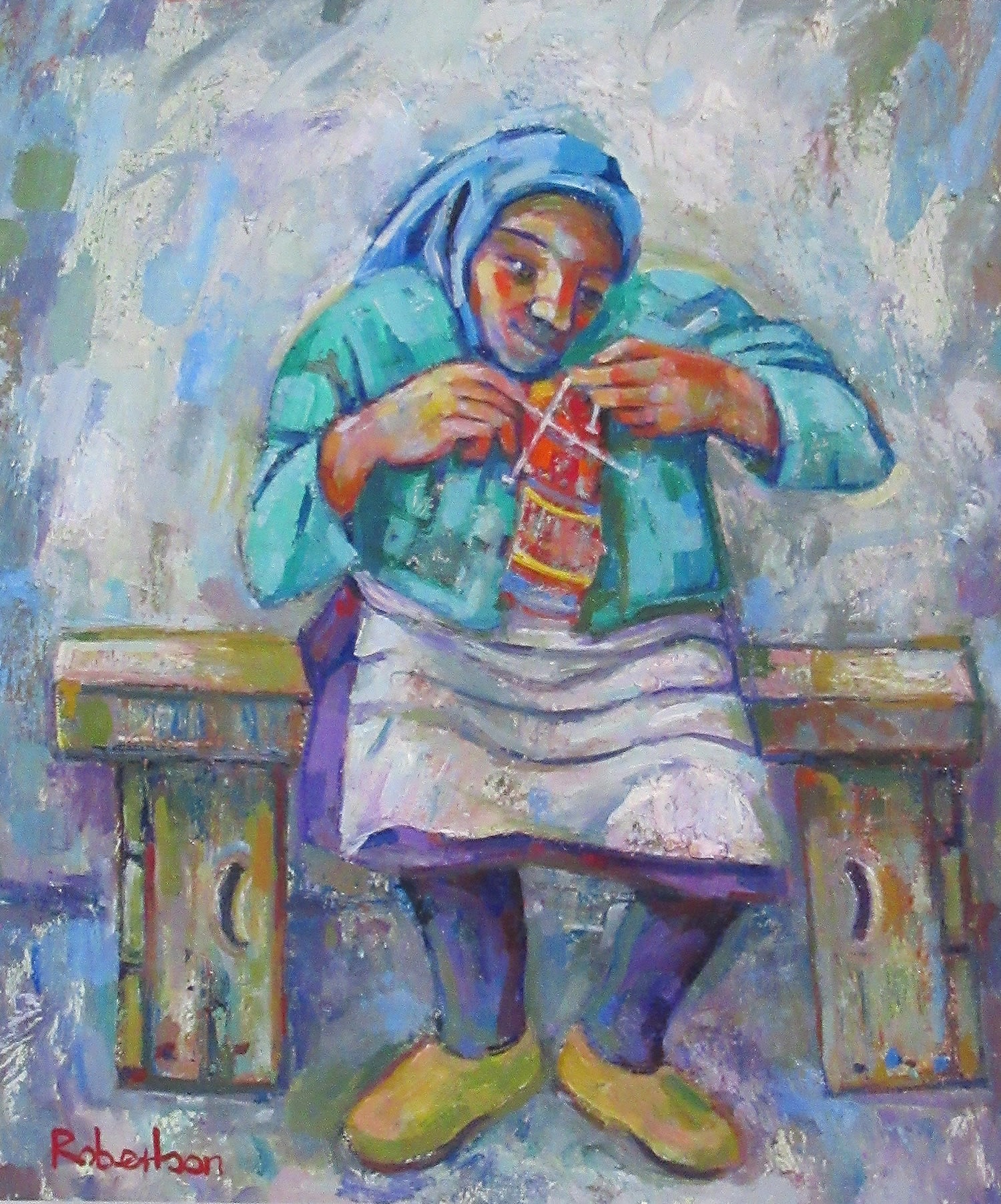 Jonathan Robertson, Turning the Heel | Thompson's Gallery