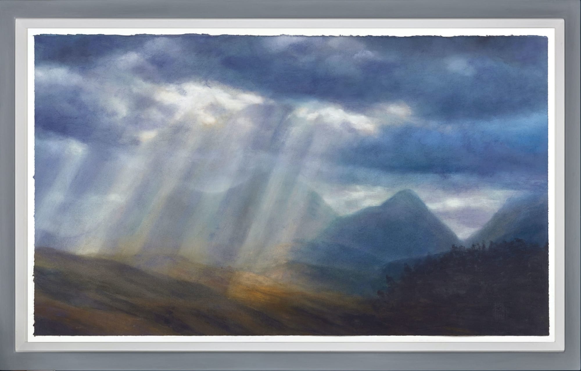 Matthew Draper PS, Just a Glimpse, From Rasaay to the Cuillin Hills ...