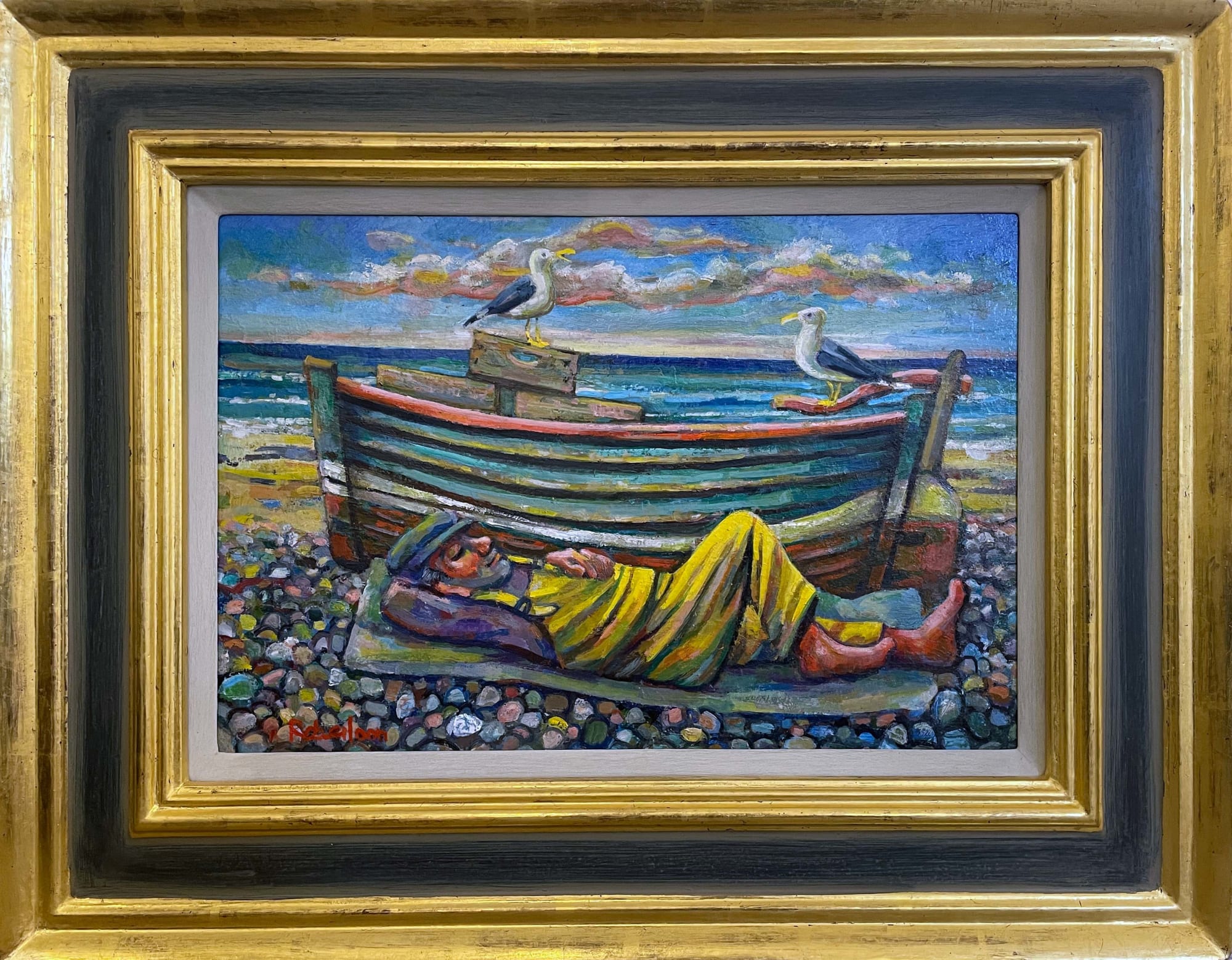 Jonathan Robertson, Waiting for the Tide | Thompson's Gallery