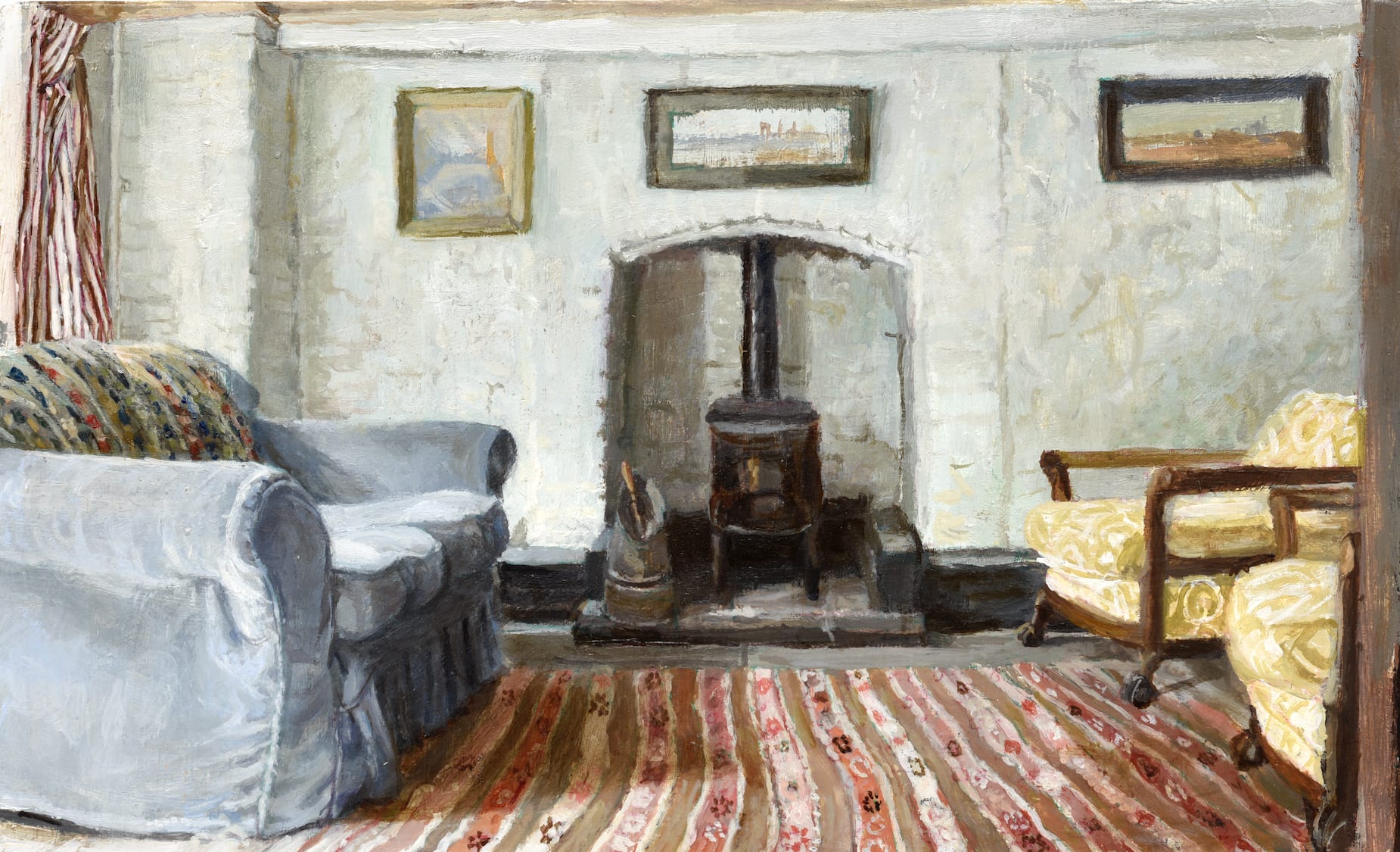 Sarah Spencer RAS VPNEAC, Fireside Interior | Thompson's Gallery
