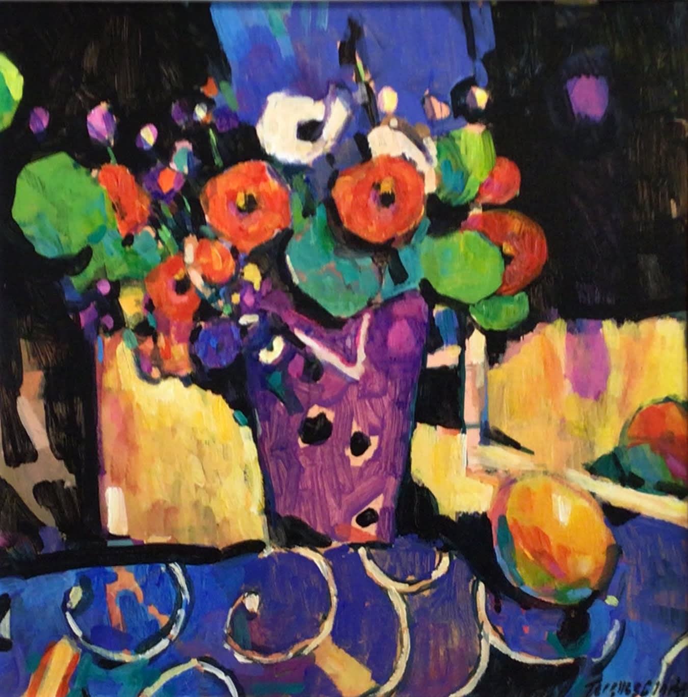 Terence Clarke, Nasturtiums | Thompson's Gallery