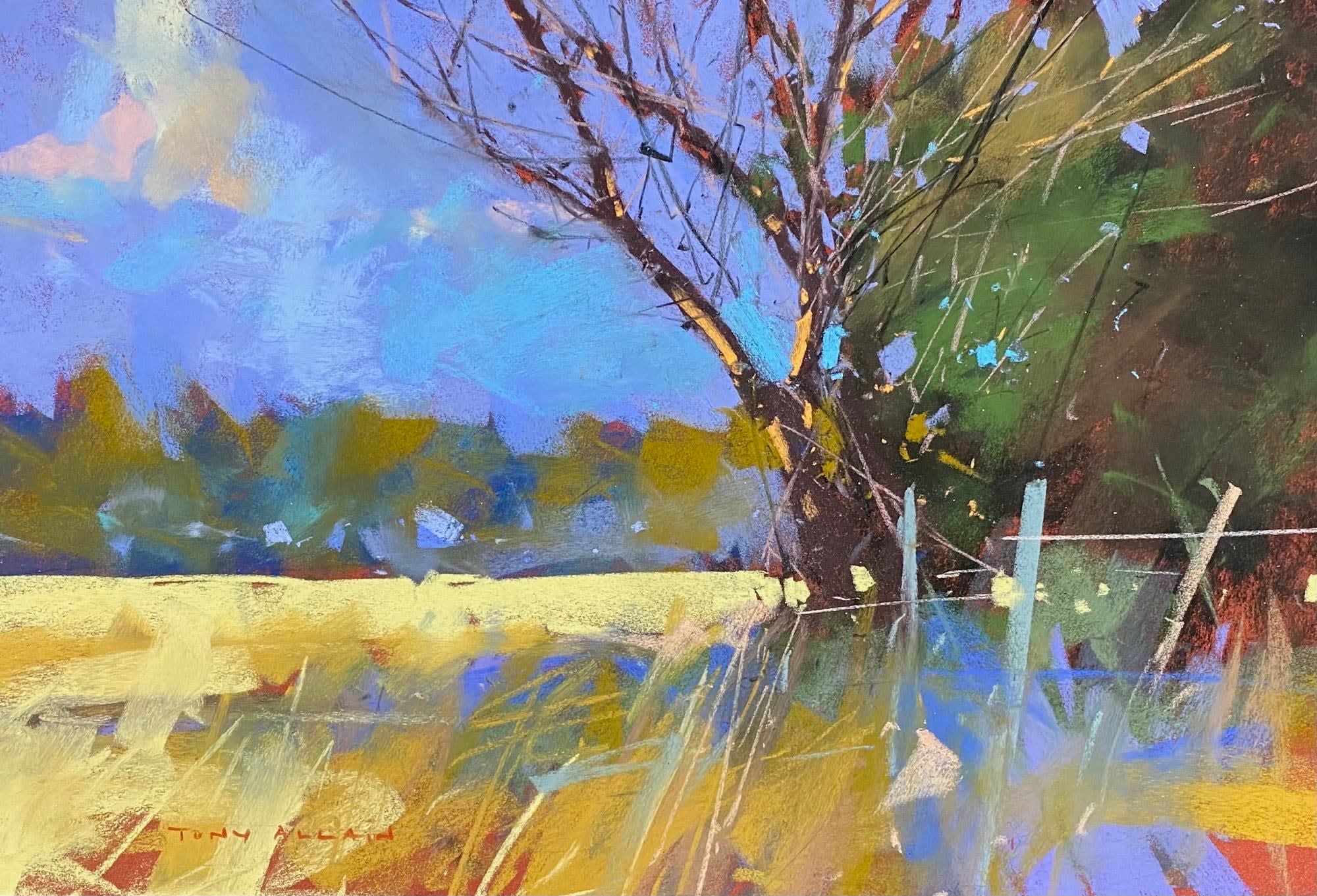 Tony Allain PS RSMA, Field of Refuge, Summer | Thompson's Gallery