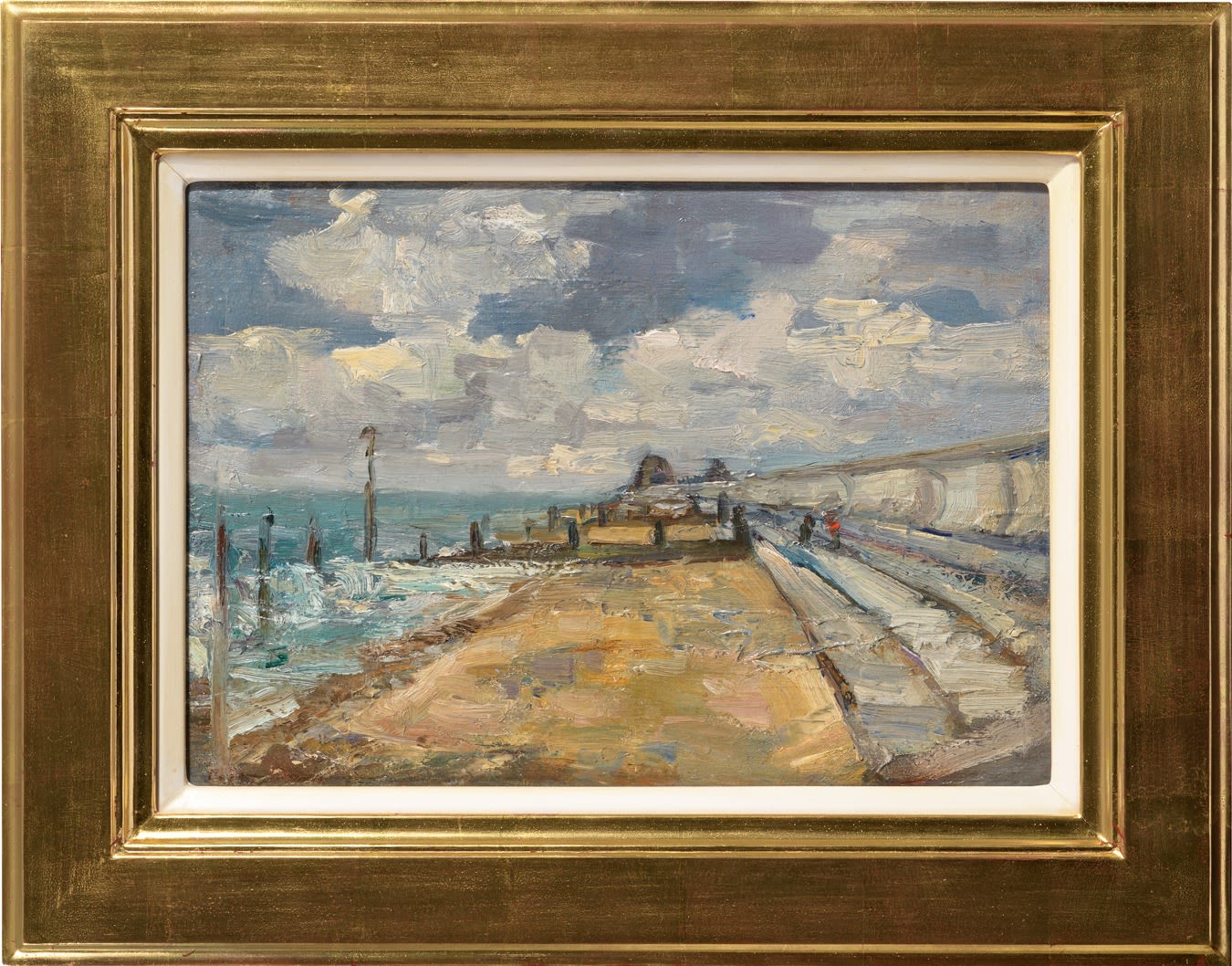 Peggy Somerville, Aldeburgh with Martello Tower | Thompson's Gallery