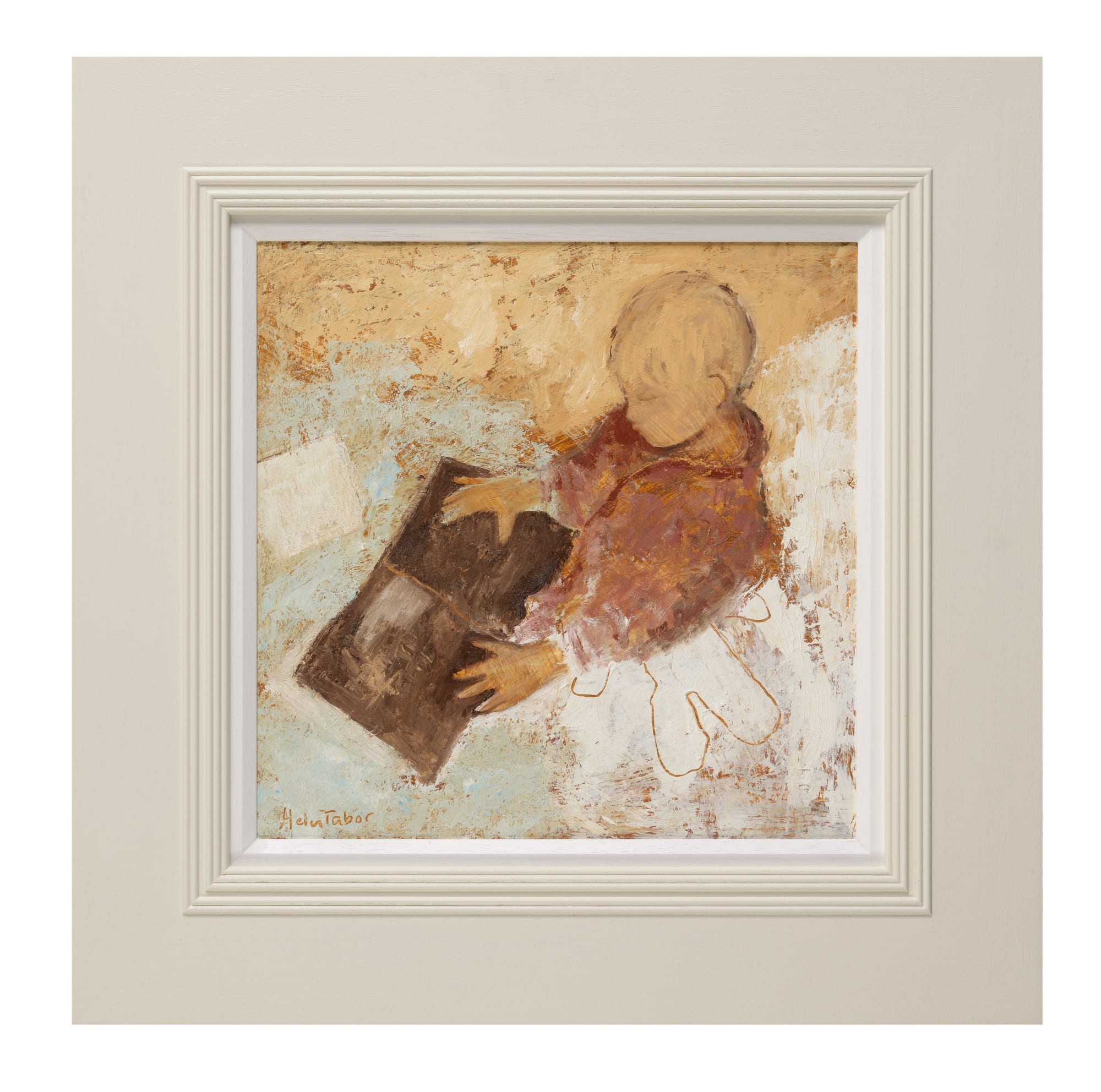 Helen Tabor, Books in Bed | Thompson's Gallery