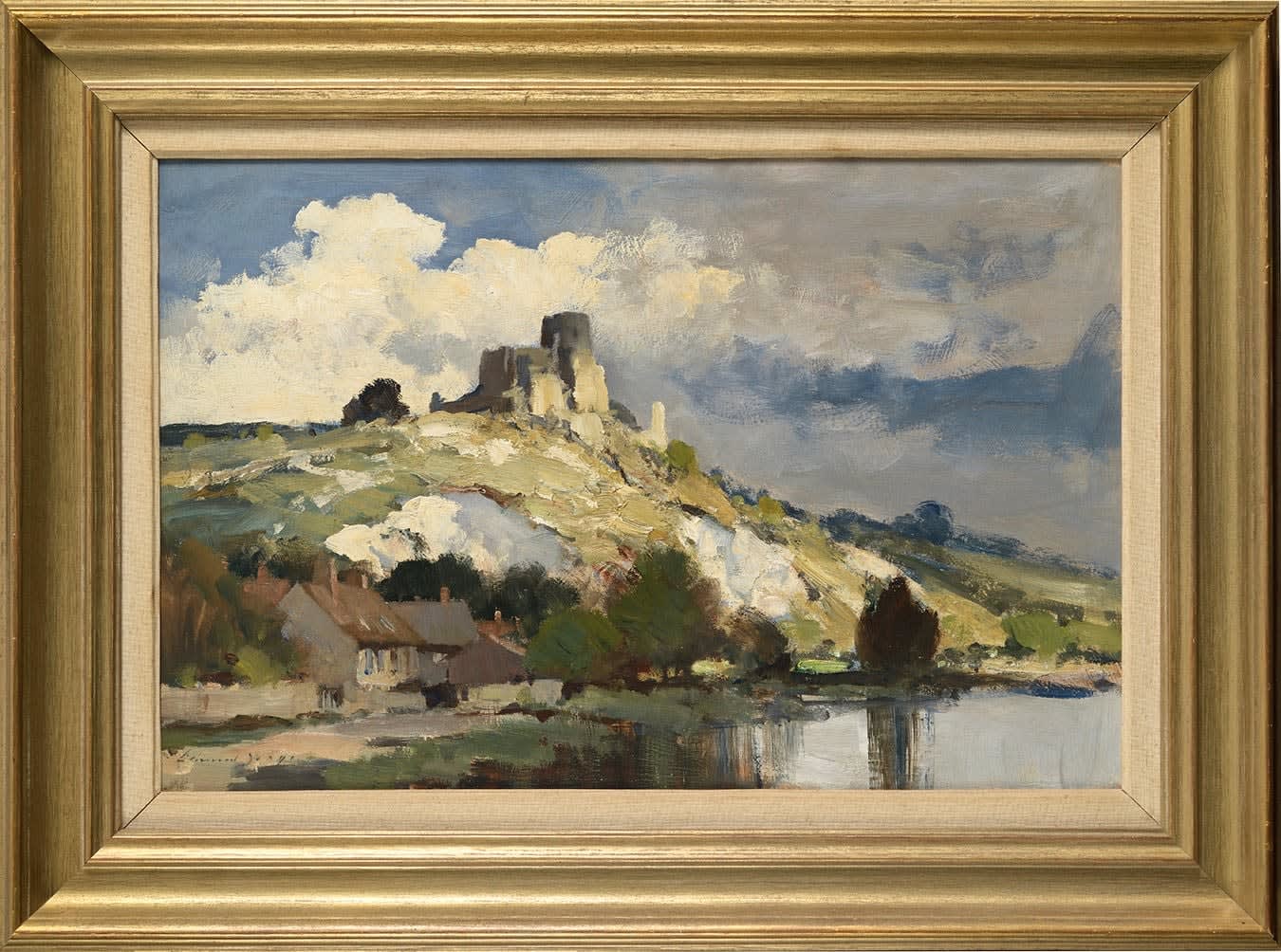 Edward Seago RWS RBA, Chateau Gaillard | Thompson's Gallery