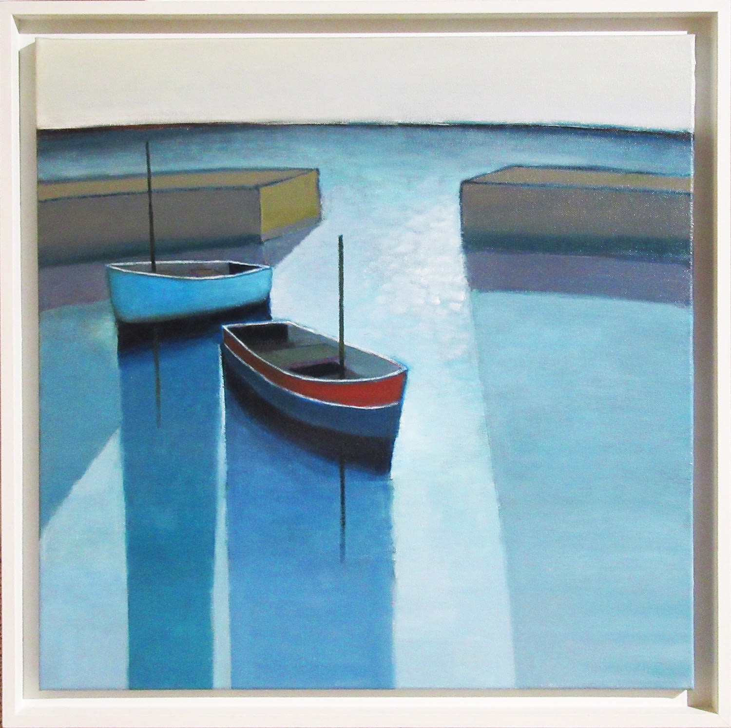 Nigel Sharman, Harbour Mouth Moorings | Thompson's Gallery