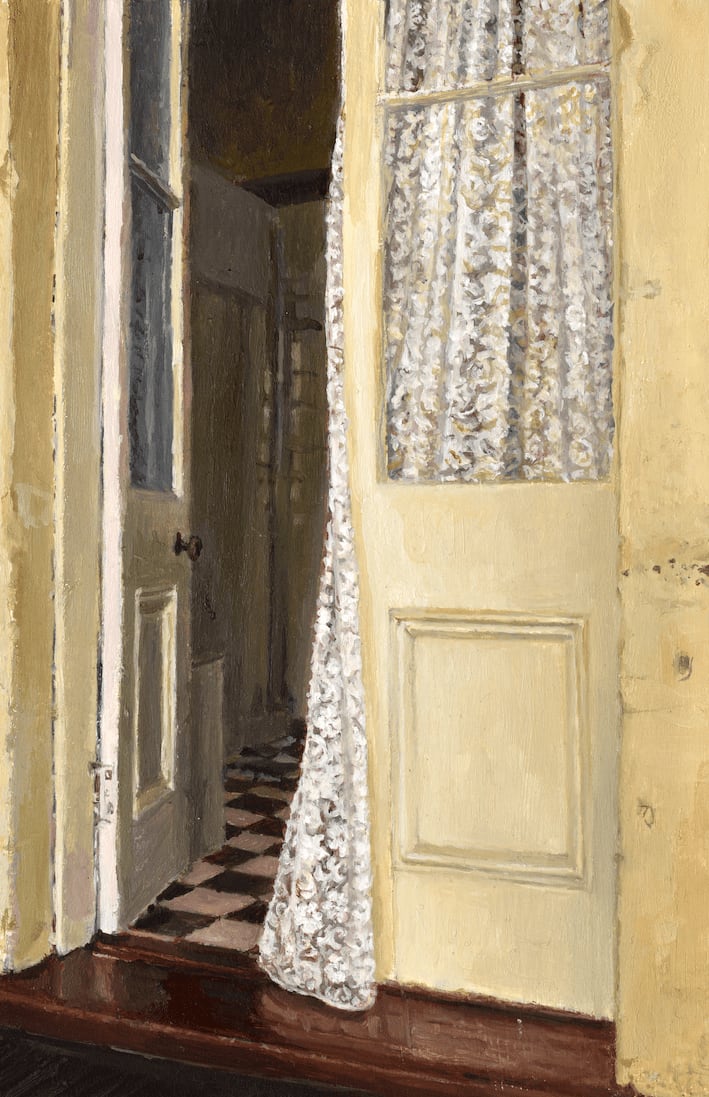 Sarah Spencer RAS VPNEAC, Doorway and Curtain | Thompson's Gallery