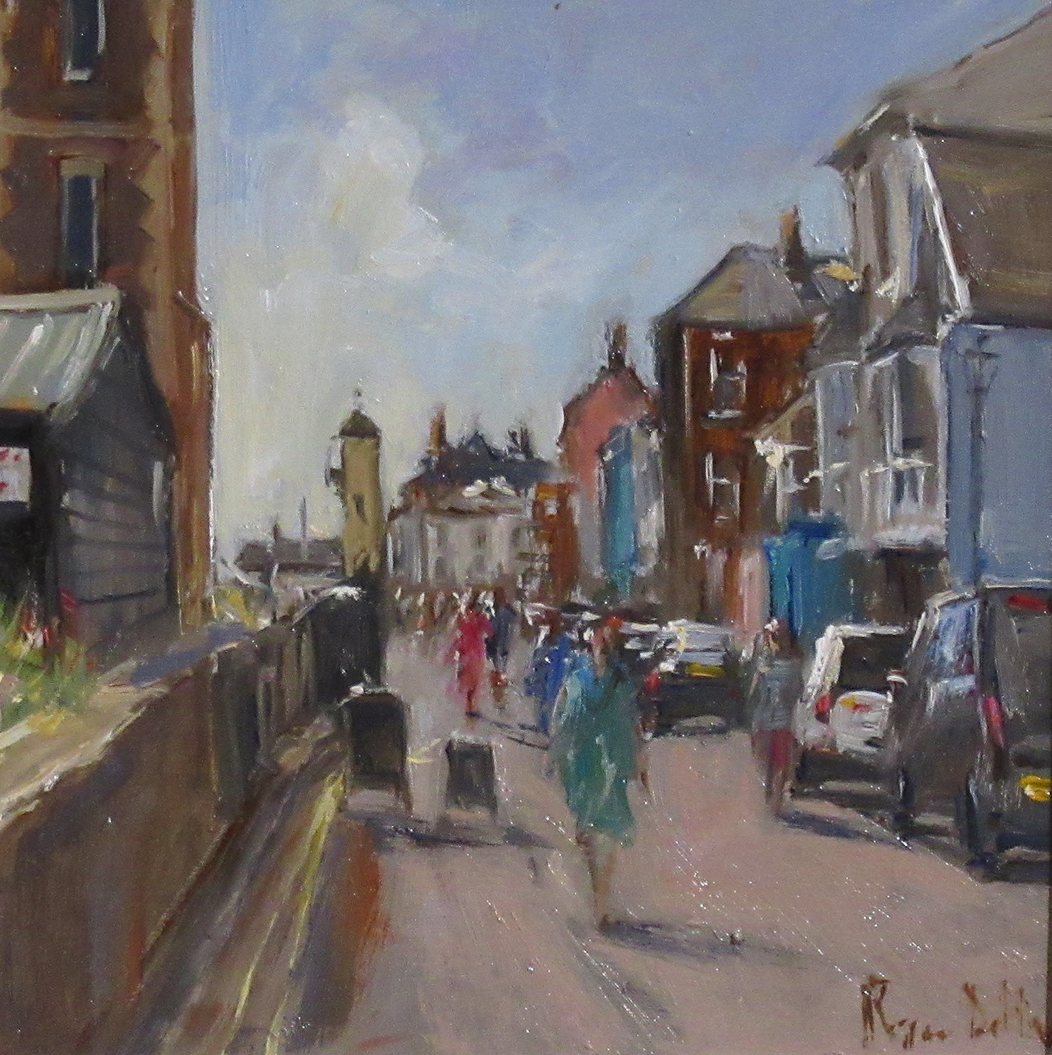 Roger Dellar ROI RI PS ARSMA, Along the Front, Aldeburgh | Thompson's ...