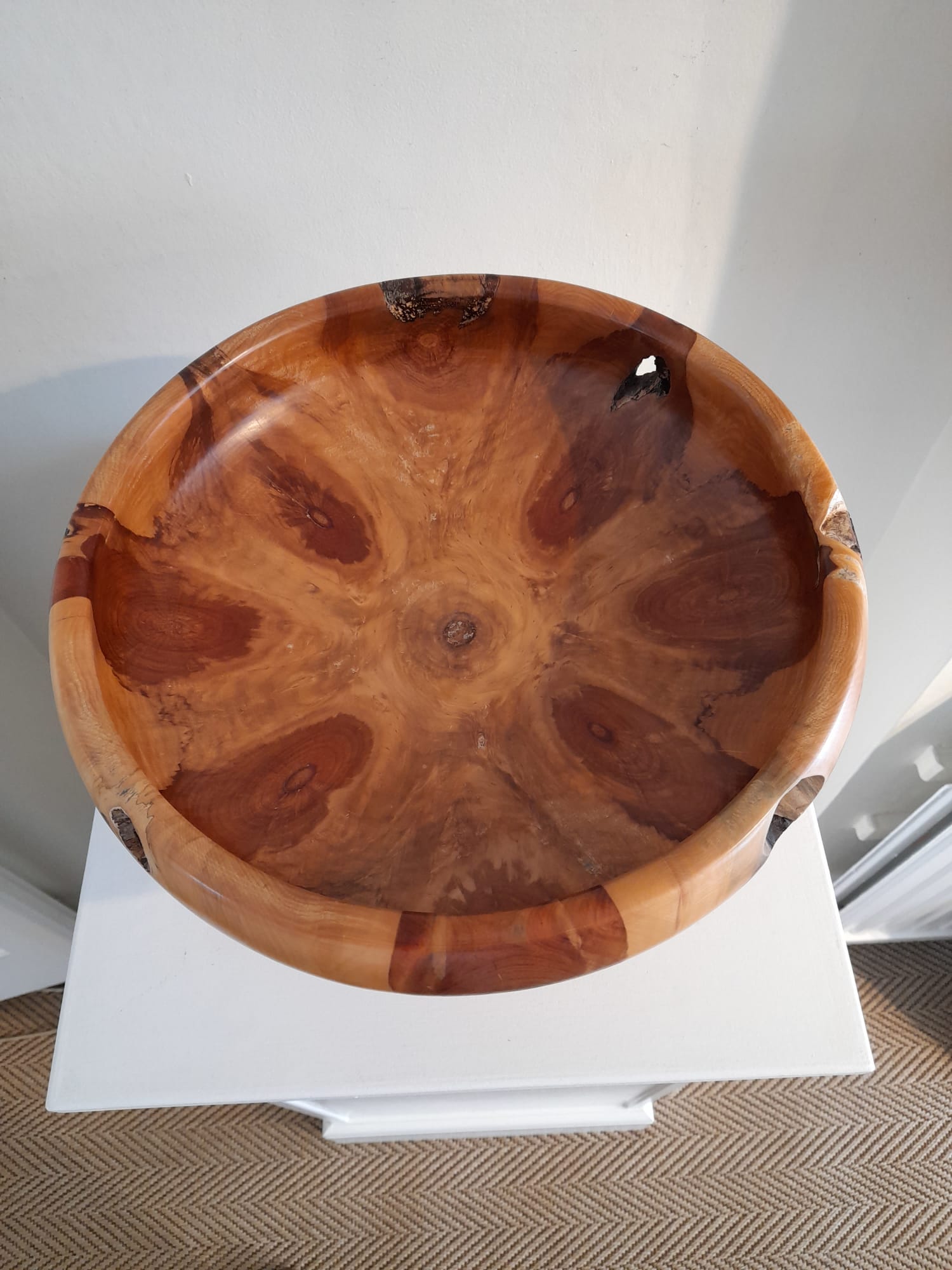 Richard Chapman, 1154 Monkey Puzzle Pedestal Bowl | Thompson's Gallery