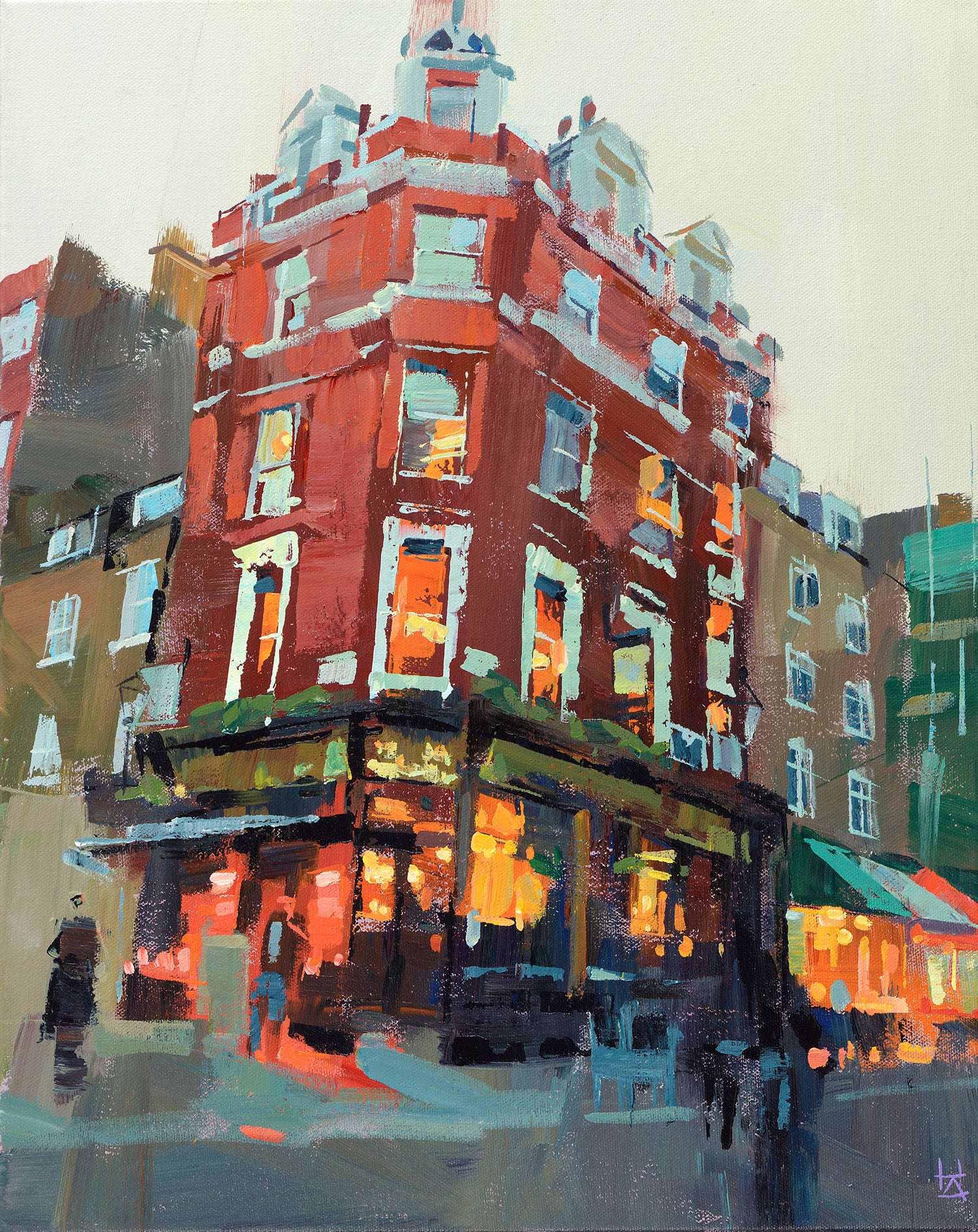 Hashim Akib, Lamb and Flag, James Street | Thompson's Gallery