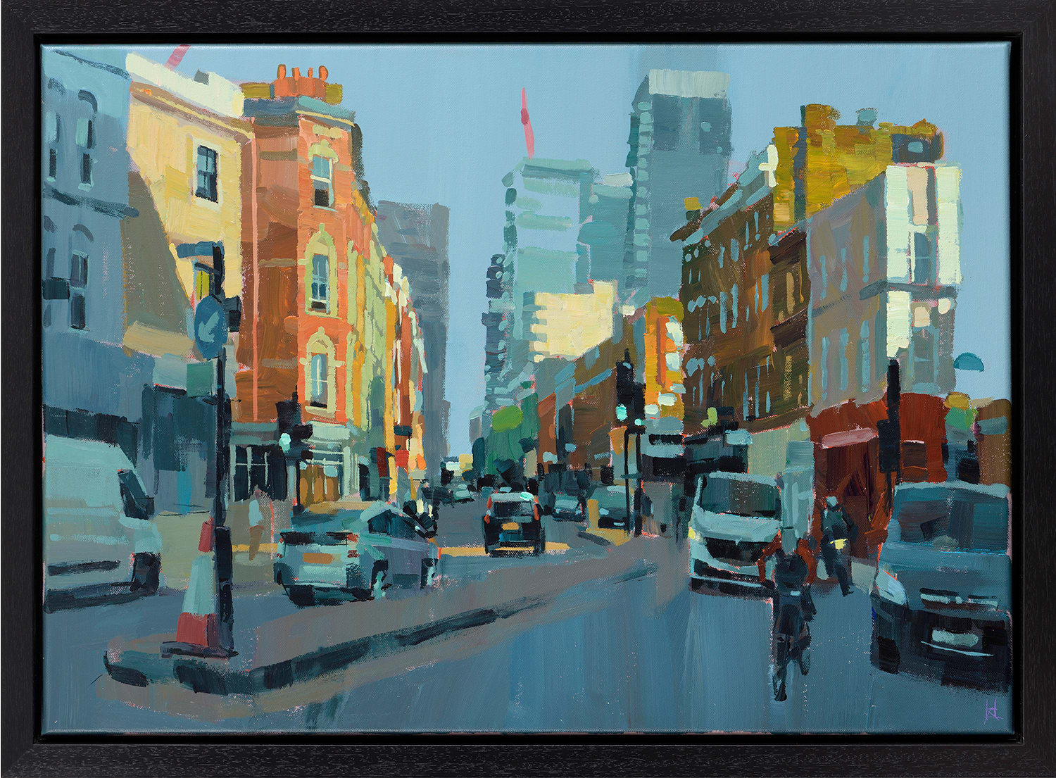 Hashim Akib, Summer Evening Commercial Street | Thompson's Gallery