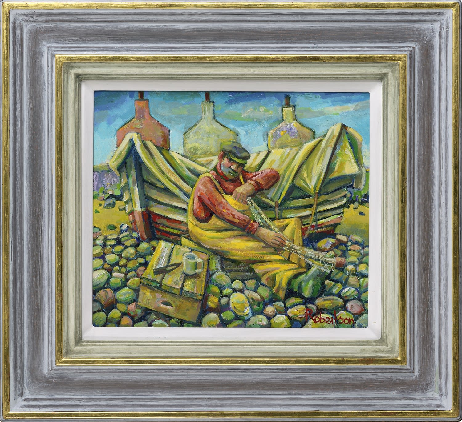 Jonathan Robertson, The Netmender | Thompson's Gallery