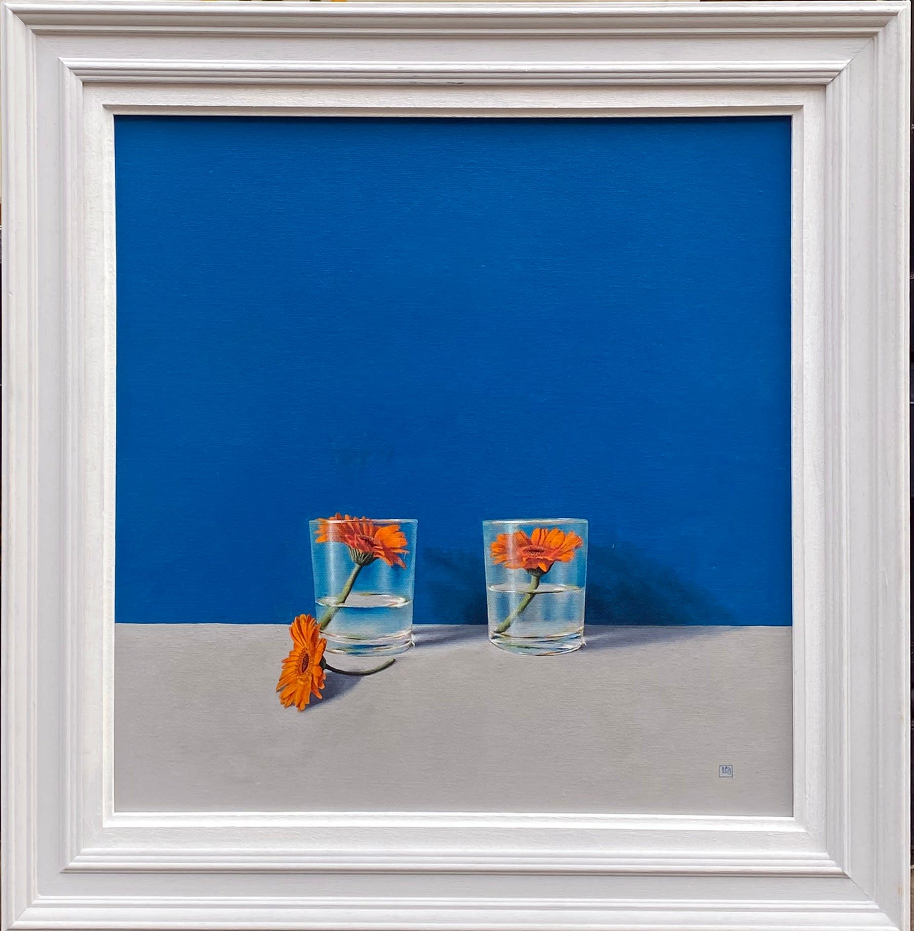 David Gleeson RI, Three Gerberas | Thompson's Gallery