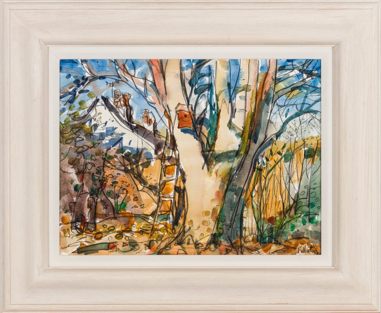 James Fullarton, Study, The Bird Box | Thompson's Gallery