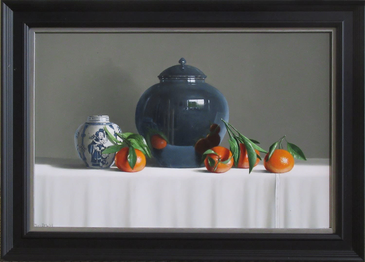 Tony de Wolf, Blue Jar Reflections | Thompson's Gallery