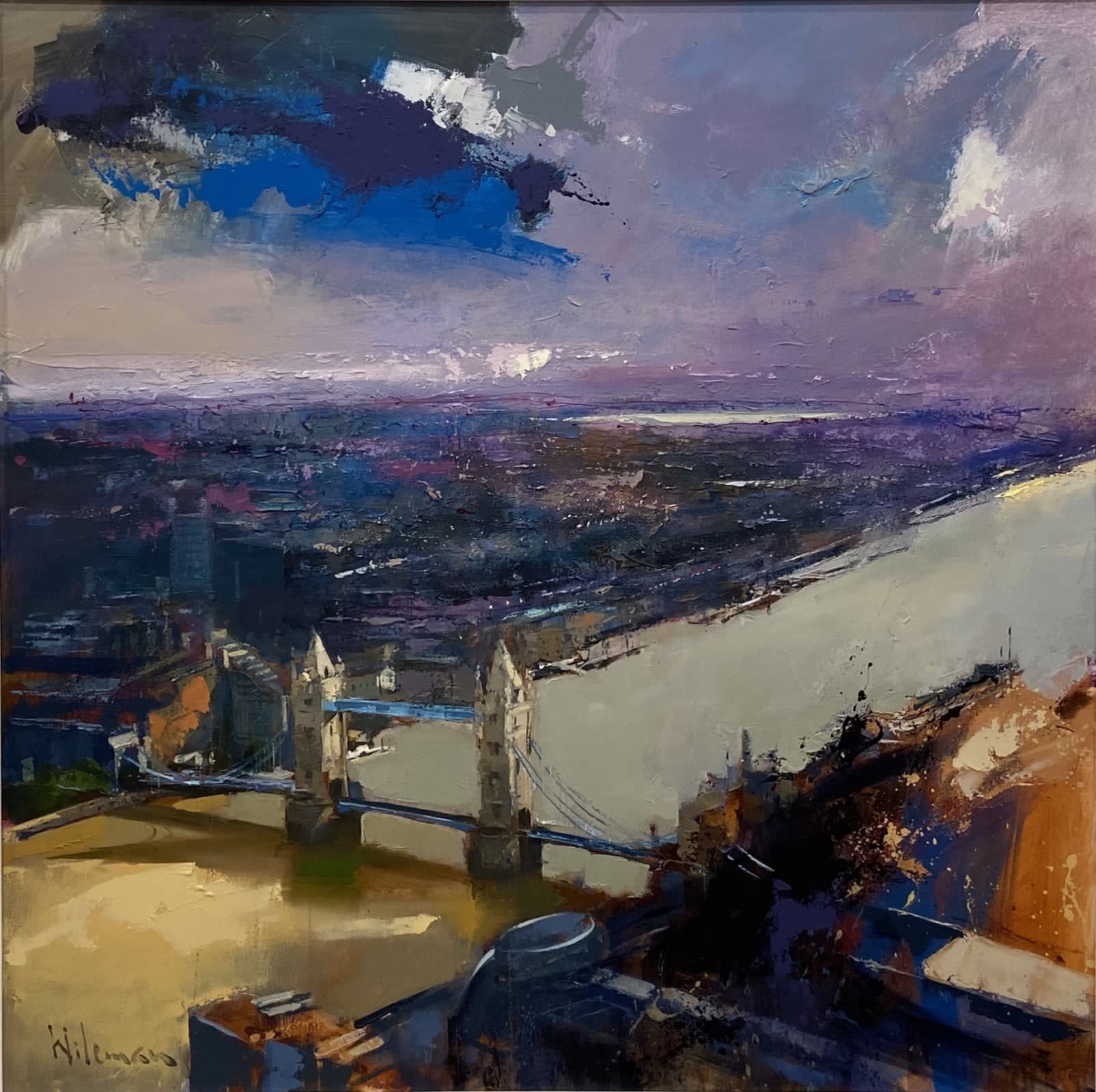 Peter Wileman FROI RSMA FRSA, Clearing Storm over the Thames | Thompson ...
