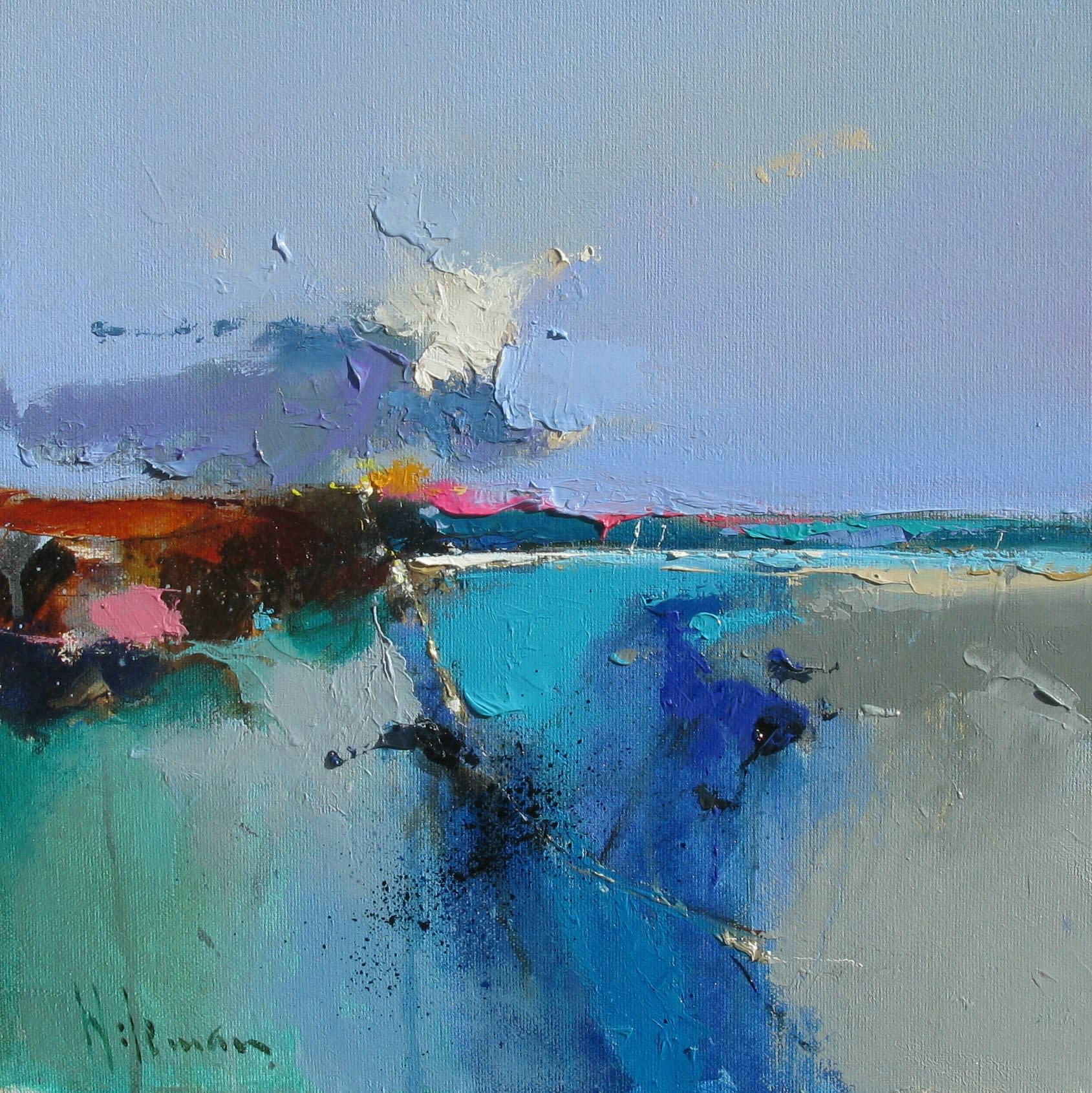 Peter Wileman FROI RSMA FRSA, Blue Drift | Thompson's Gallery