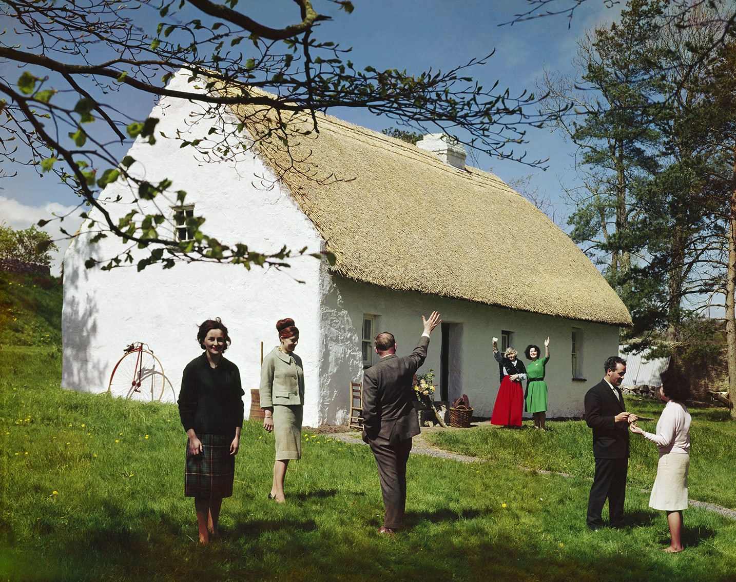 John Hinde, Irish Thatched Cottage Co Clare | Print Sales Gallery | The ...