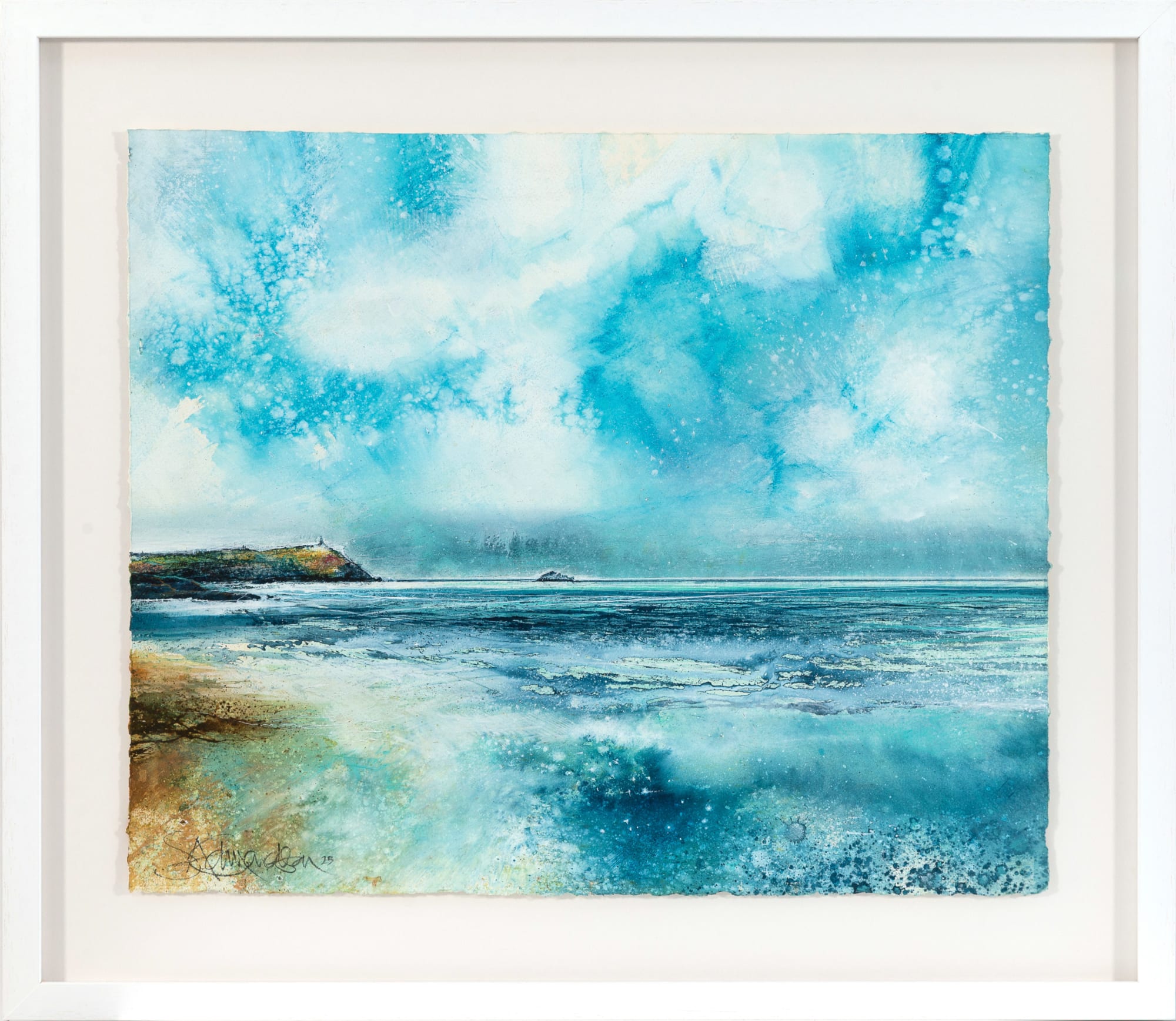 Stewart Edmondson, Polzeath Beach to Stepper Point | Whitewater Contemporary