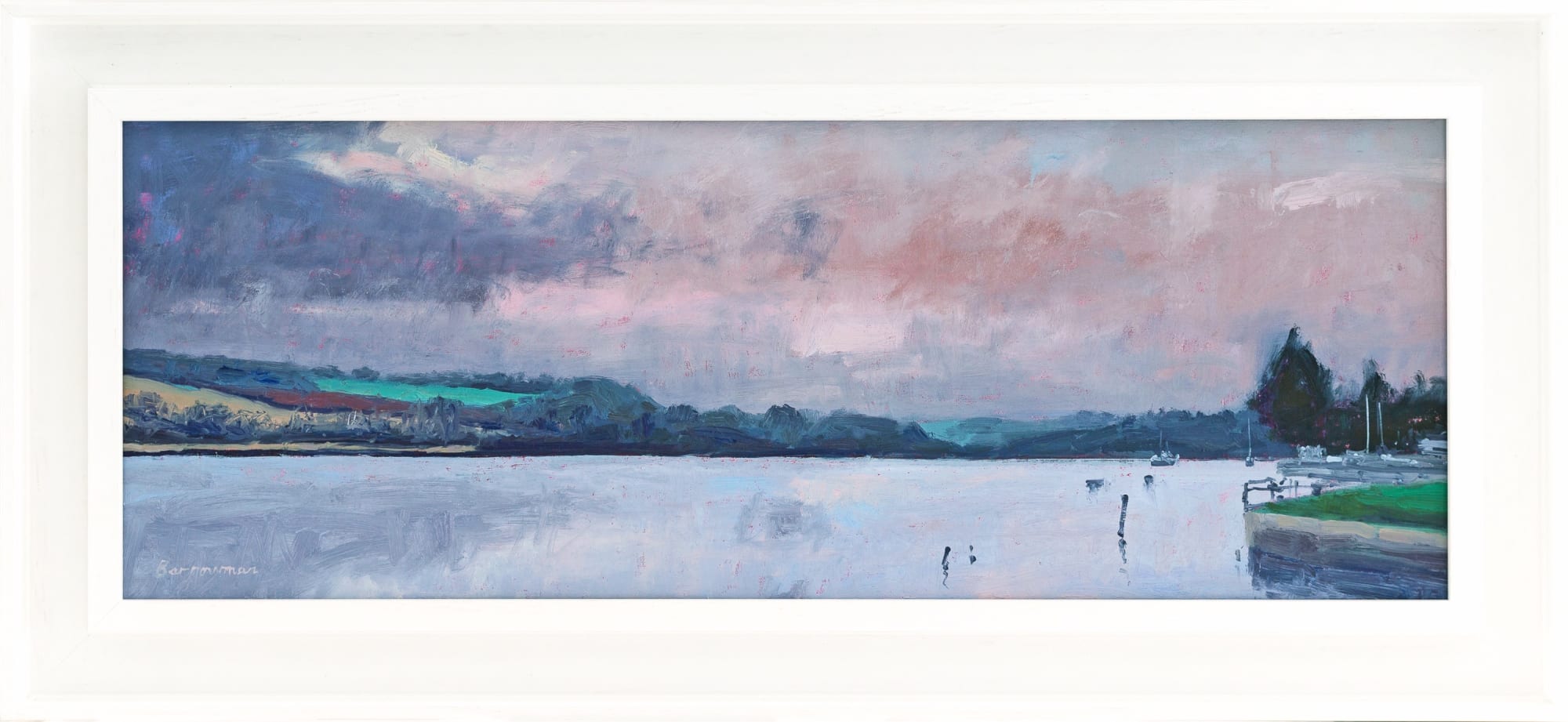 Andrew Barrowman, Dusk at Devoran Quay | Whitewater Contemporary