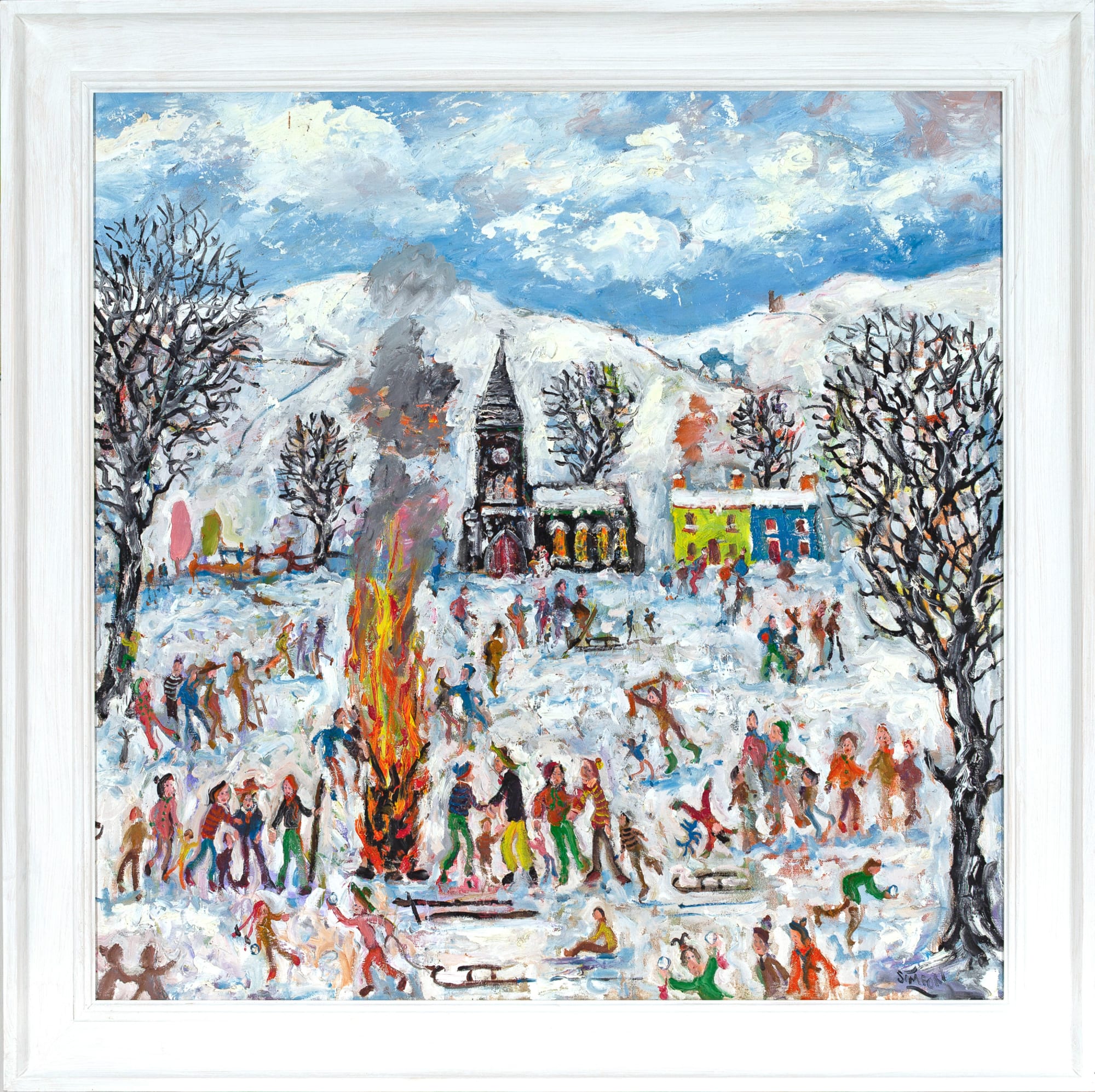 Simeon Stafford, Christmas Day, Cornwall | Whitewater Contemporary Gallery
