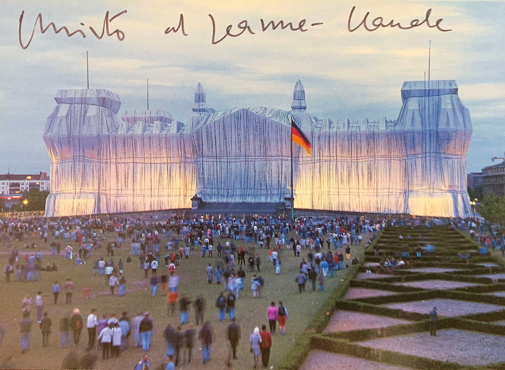 Christo & Jeanne Claude, Wrapped Reichstag, Berlin, 1995 | WSJ Gallery