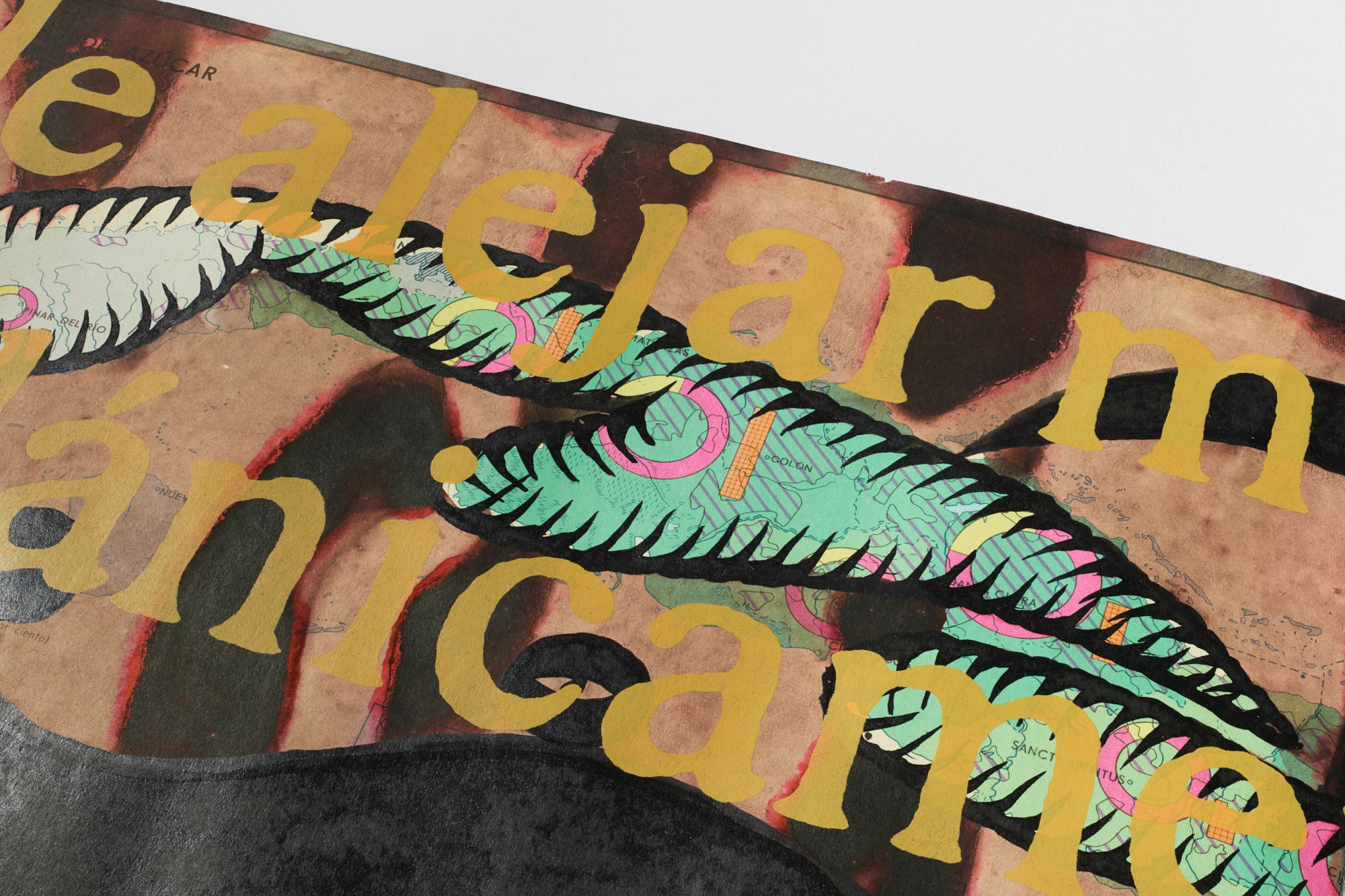 Scroll 9 print by Ibrahim Miranda | Zane Bennett Contemporary Art