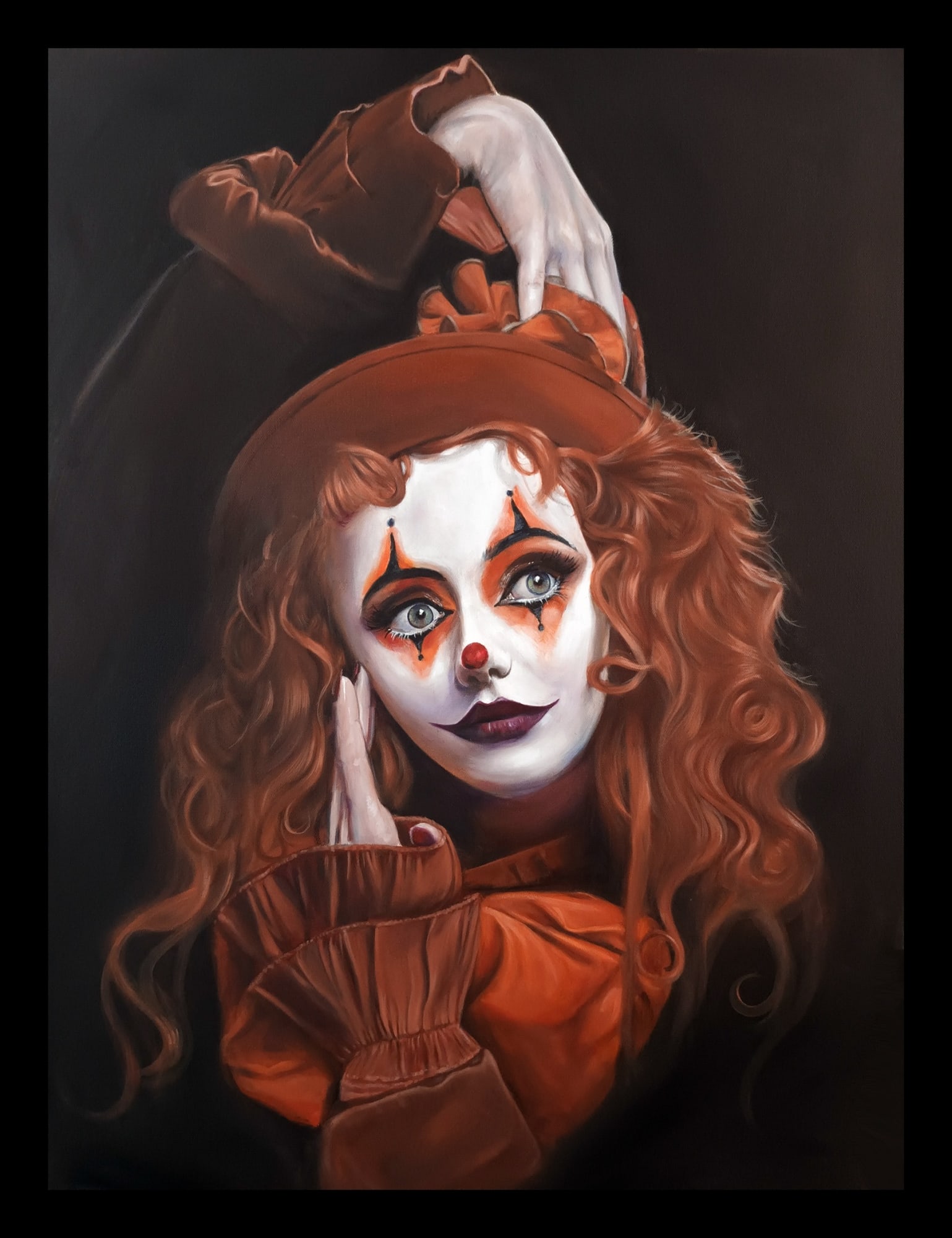 Simon Quinn - L'Énigme de Lilou, 2025 - Original Oil Painting | Oil Art ...