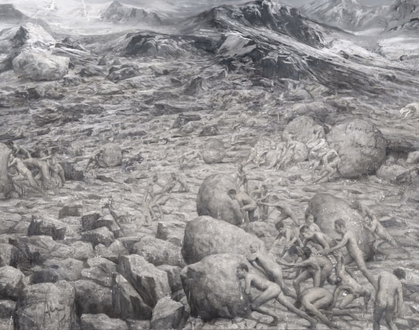 Jordi Diaz Alama, CANTO VII. The Avaricious, 2022 | Zebra One Gallery