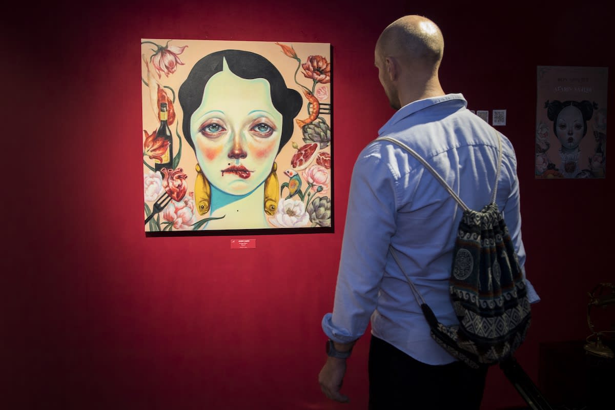 AFARIN SAJEDI: Bon Appétit | 13 Oct - 11 Nov 2023 - Installation Views | Dorothy Circus Gallery