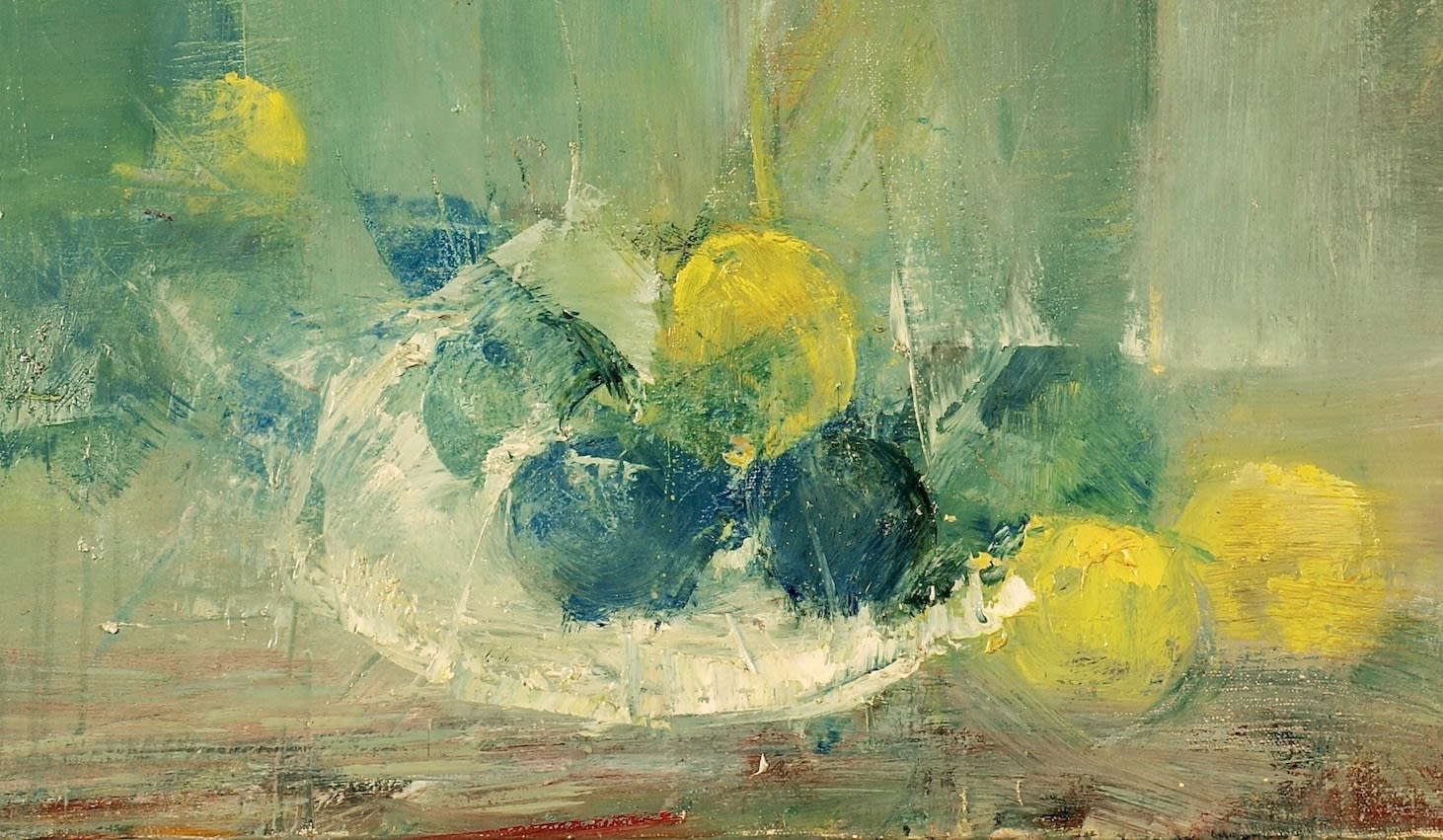 David Paulson, Still Life with Plums and Lemons, 1988 | Twelve Chairs ...