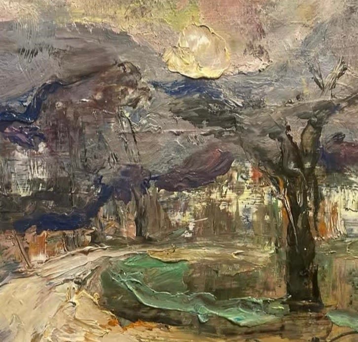 David Paulson, Two Trees, 2022 | Twelve Chairs Gallery