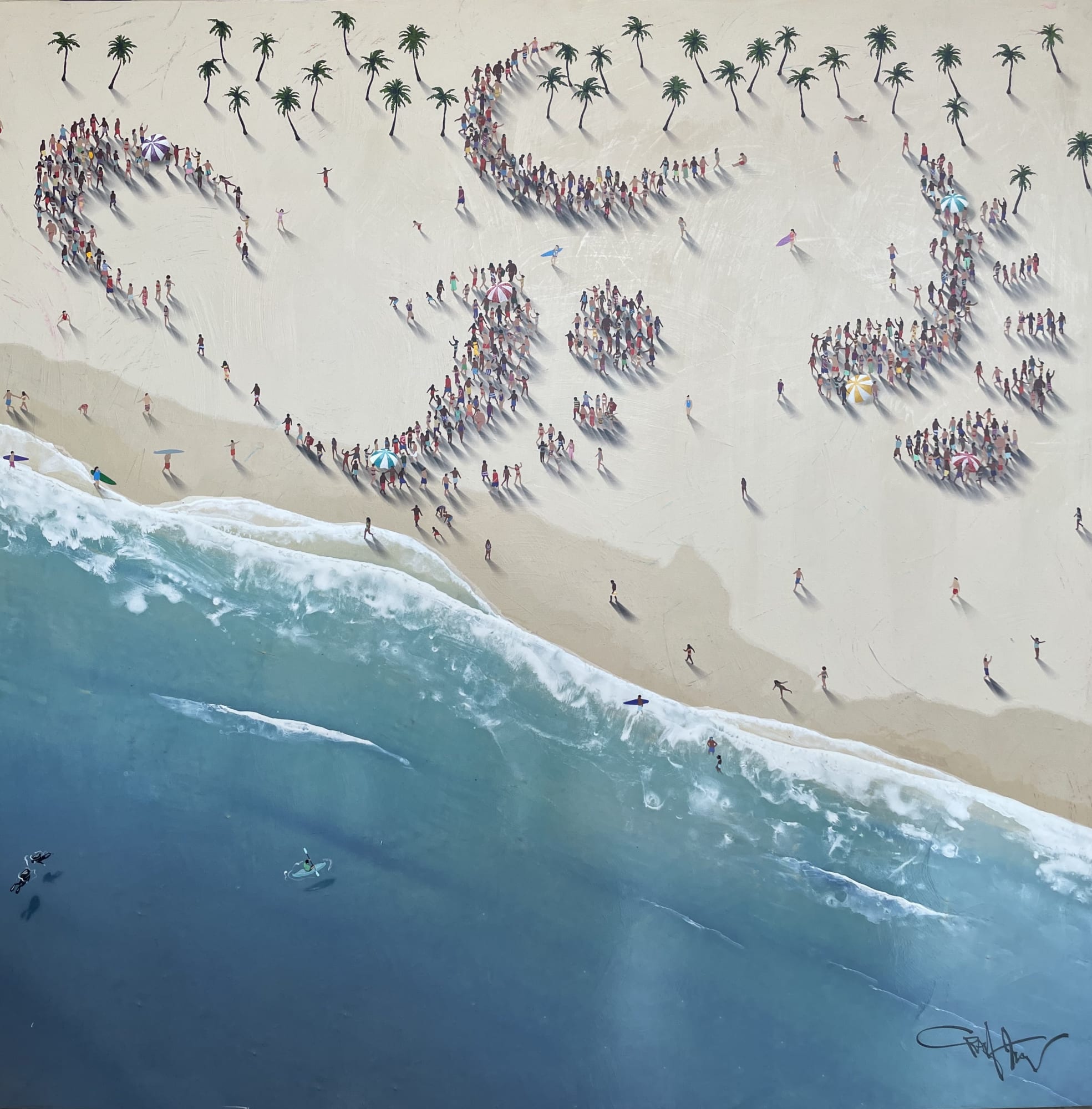 Craig Alan, Hot Feet , 2019 | DAWSON COLE FINE ART