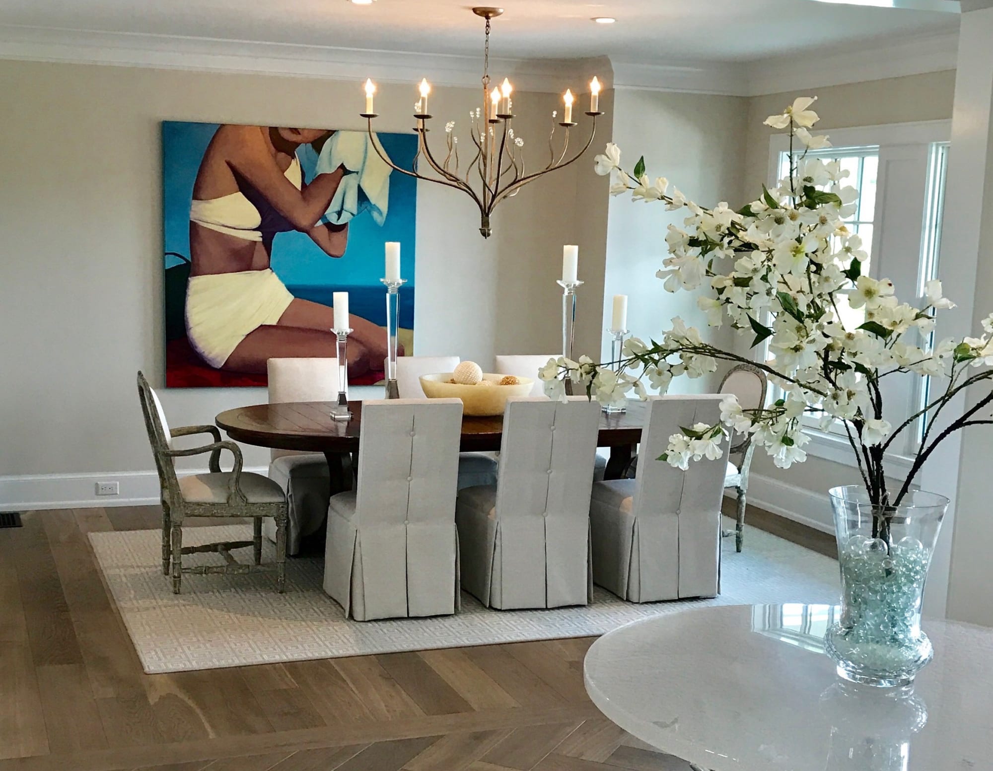 T.S. Harris, Blue Green Pool, 2022 | DAWSON COLE FINE ART