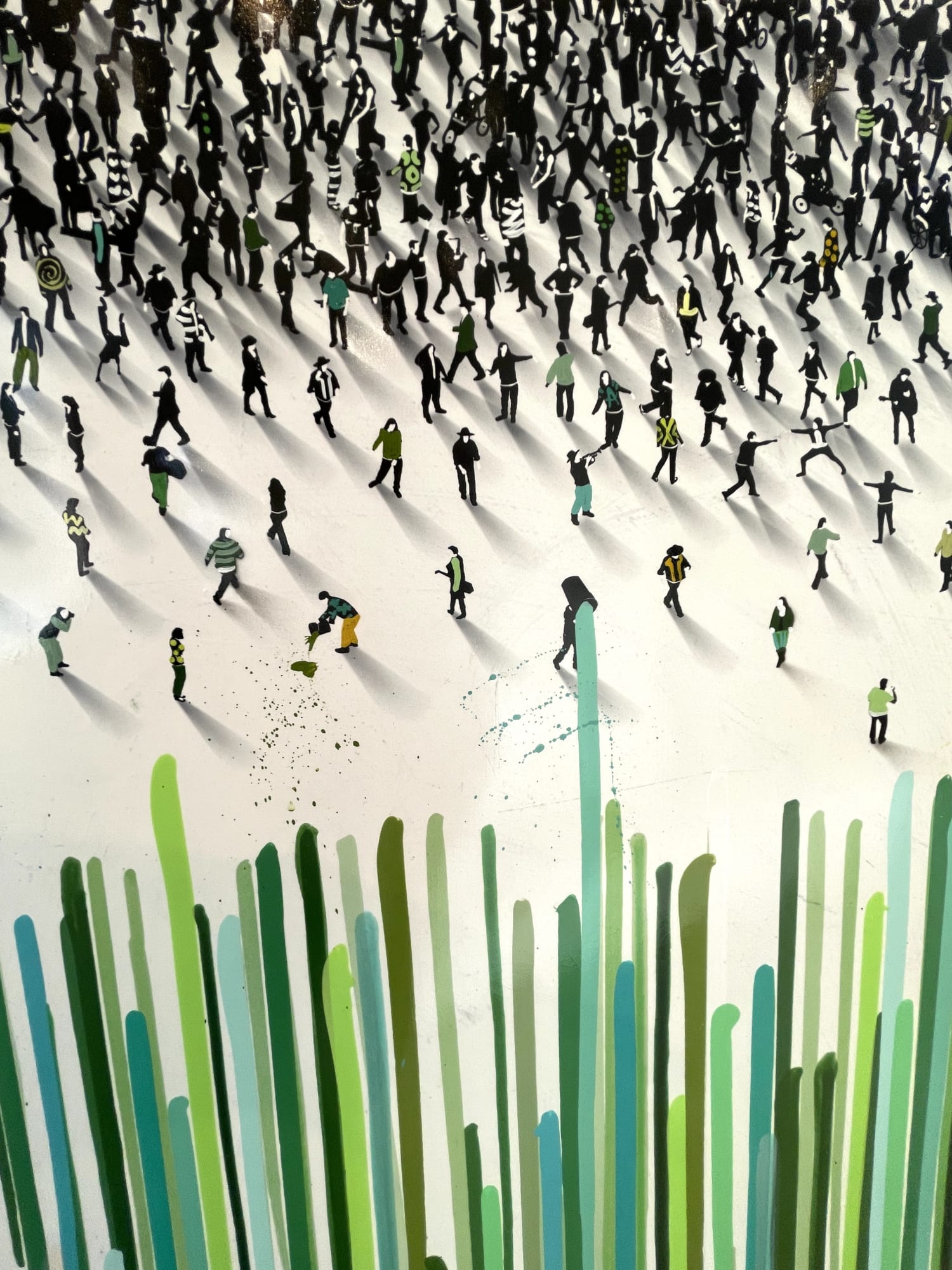 Craig Alan, Deluge of Verde | DAWSON COLE FINE ART