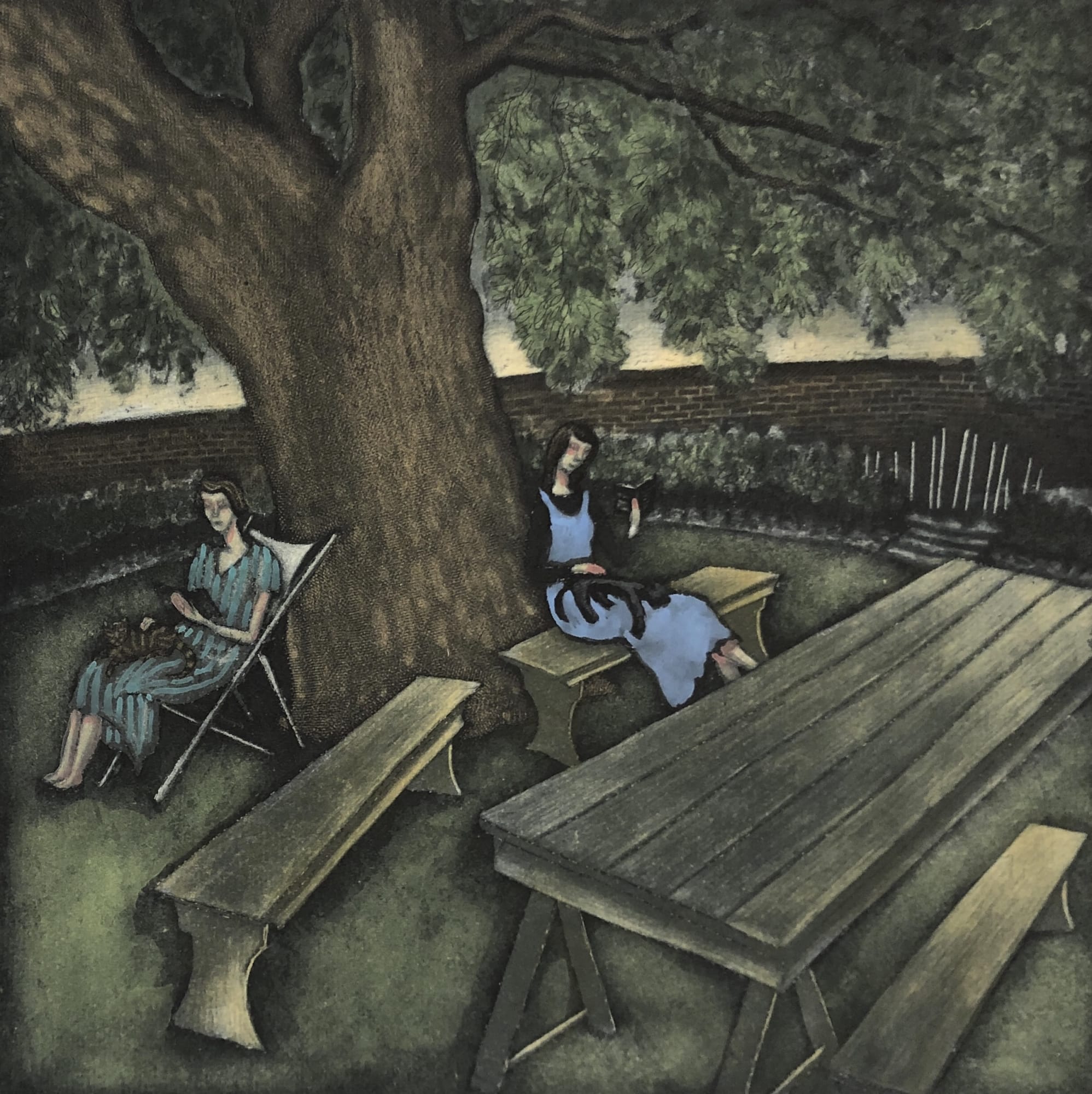 Mychael Barratt, Eric Ravilious's Cat, 2023 | Eames Fine Art