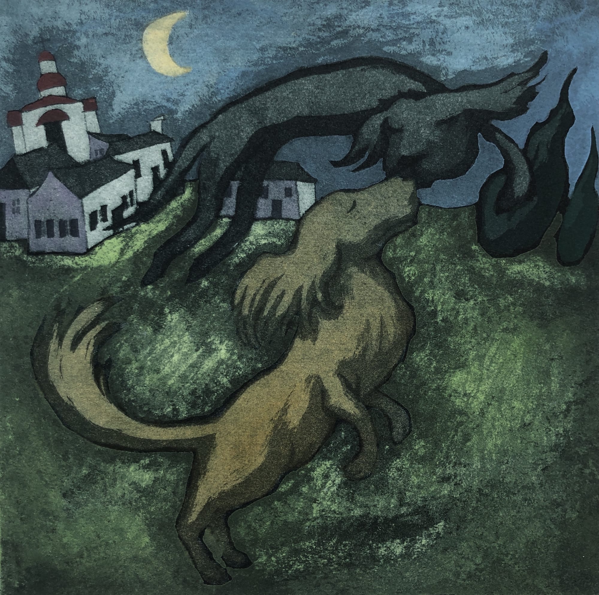 Mychael Barratt, Chagall's Dog in Love, 2002 | Eames Fine Art