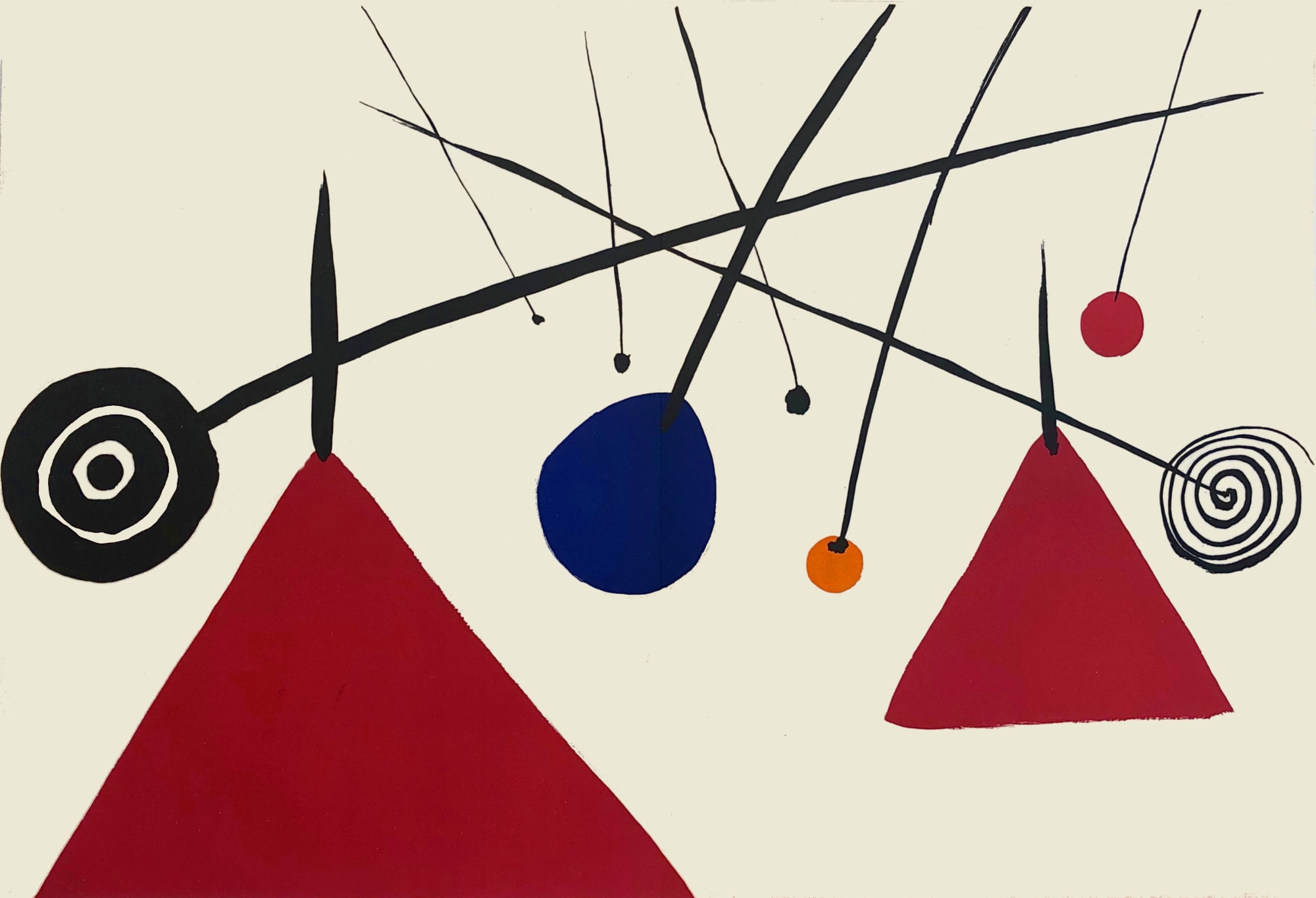 Alexander Calder, From 'Derrière le Miroir - Calder' , 1954 | Eames ...