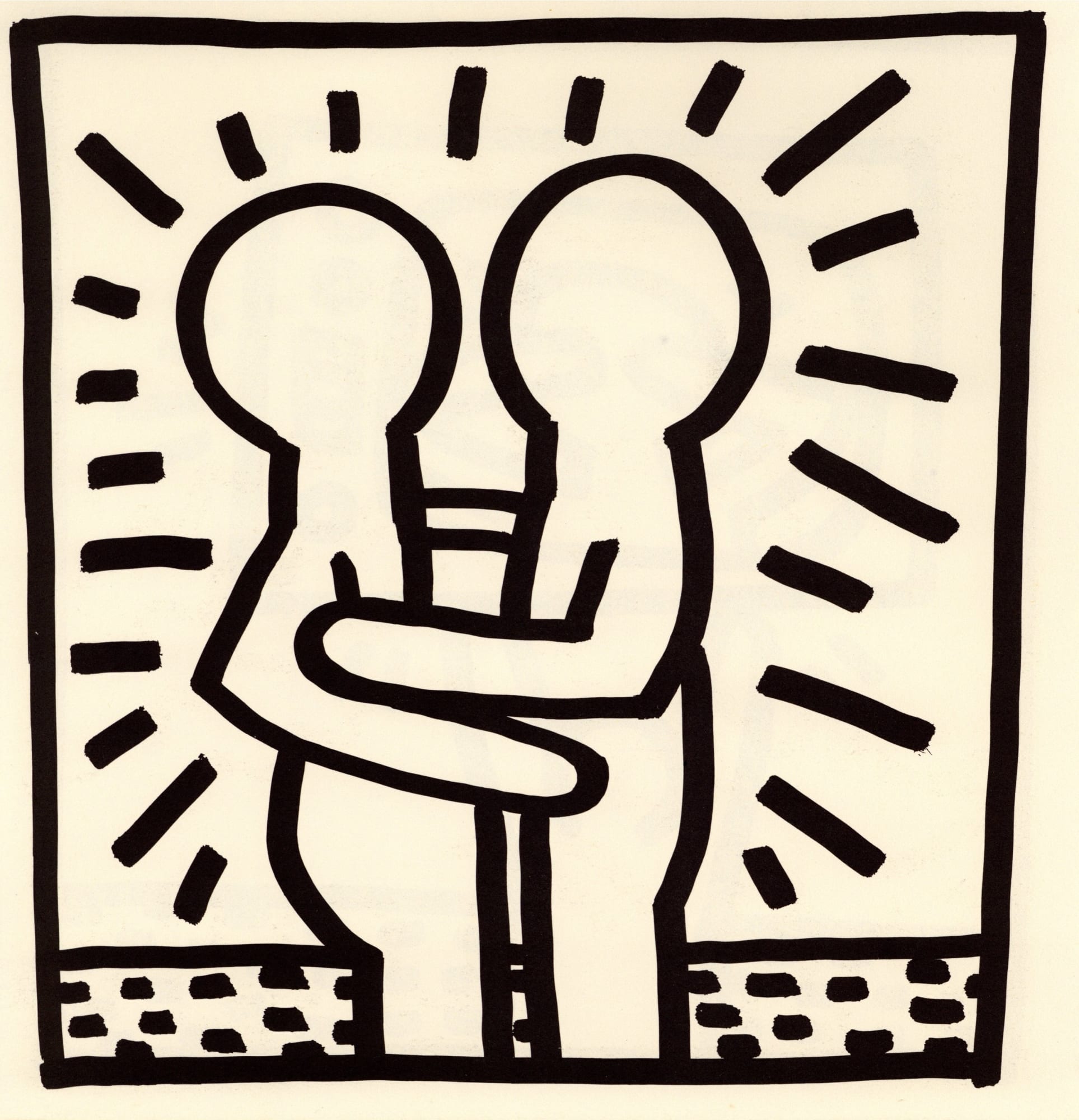 Keith Haring Coloring Book Xxviii 1982 Eames Fine Art