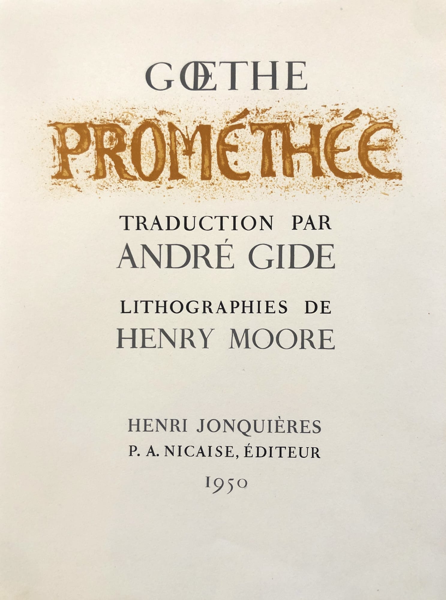 Henry Moore, Prométhée, 1950 | Eames Fine Art