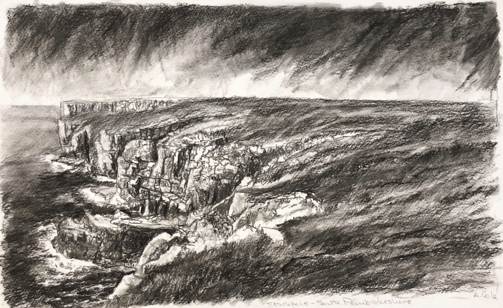 Austin Cole, Stackpole - South Pembrokeshire | Eames Fine Art