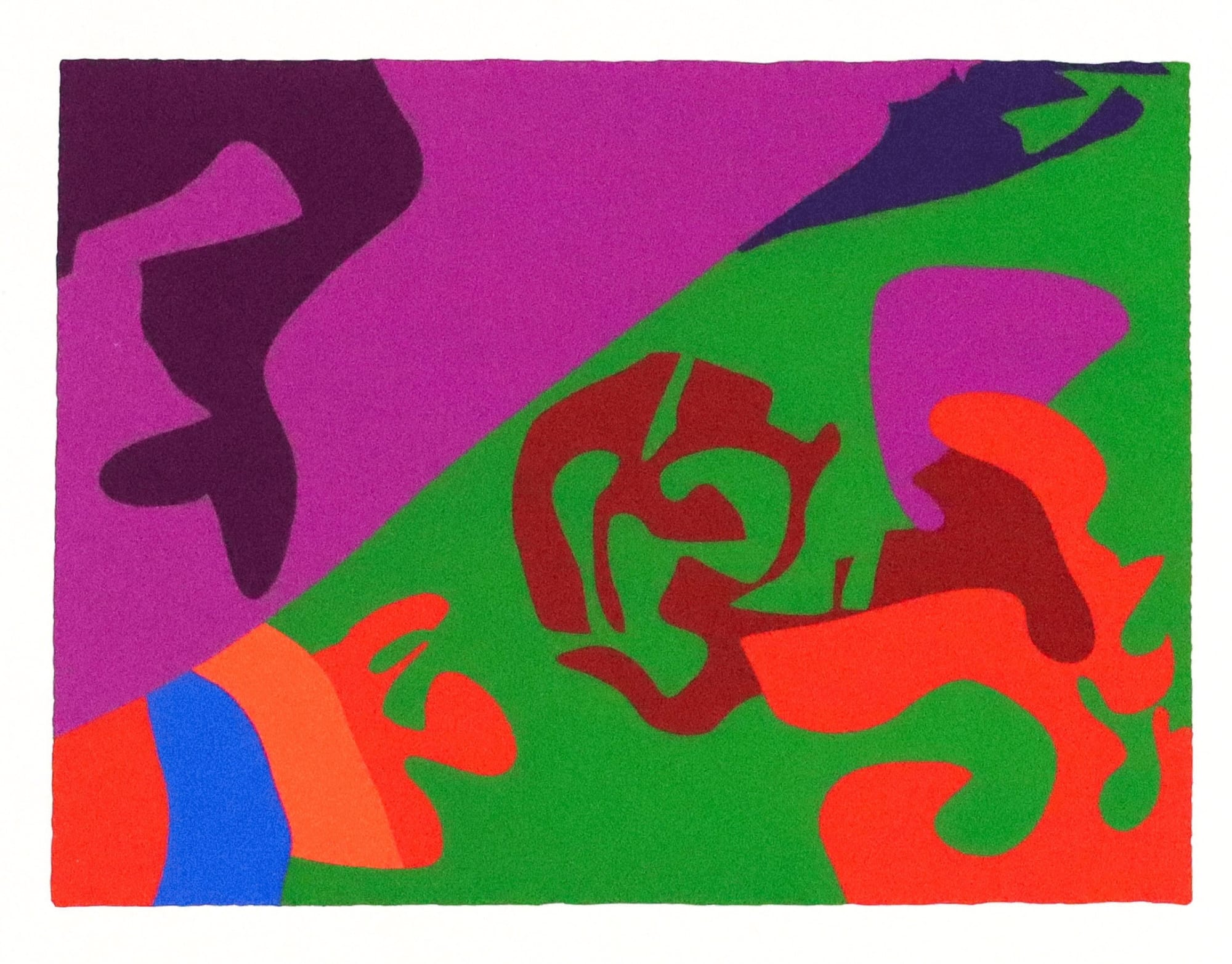 Patrick Heron, Violet Diagonal, 1978 | Eames Fine Art