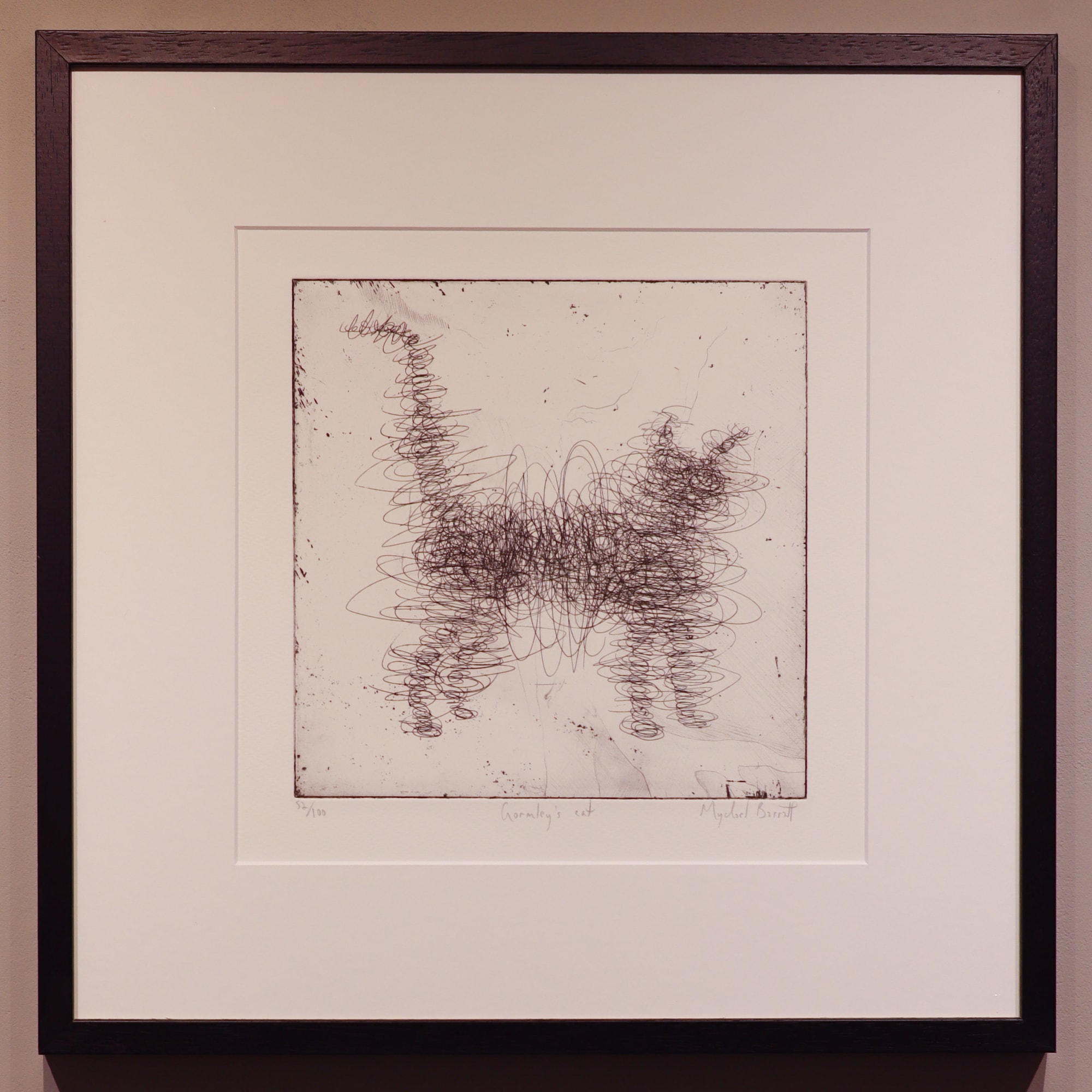 Mychael Barratt, Gormley's Cat, 2022 | Eames Fine Art