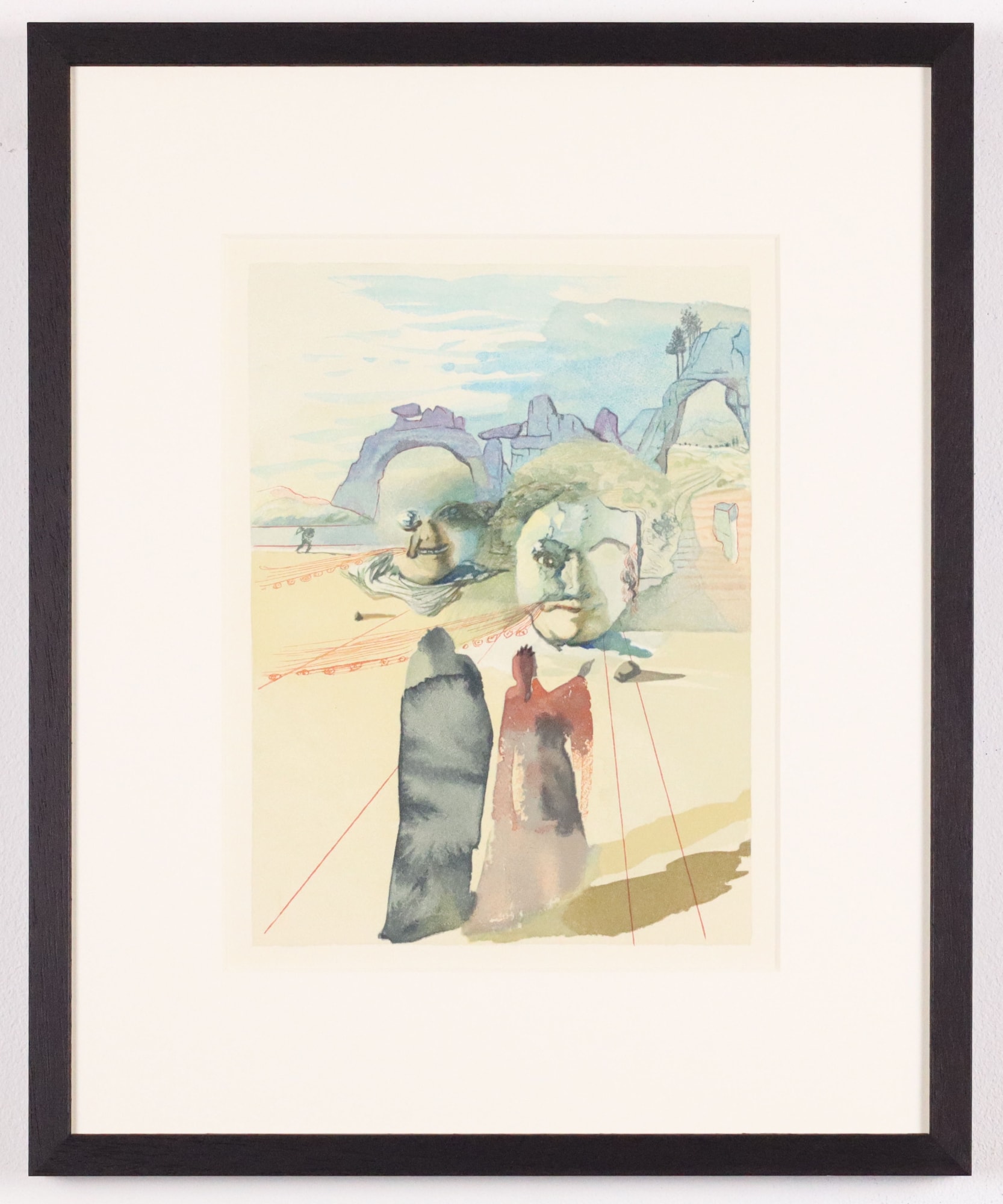 Salvador Dalí, Greed and Lavishness (Purgatory: Canto 20), 1960-64 ...