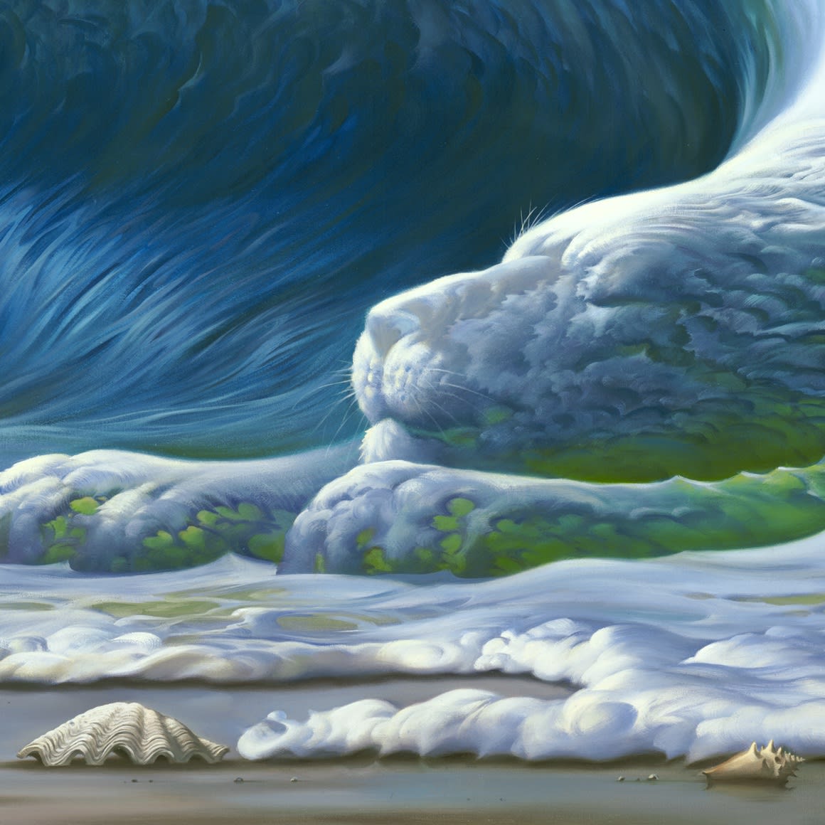 OCEAN ROAR | Vladimir Kush - Kush Fine Art