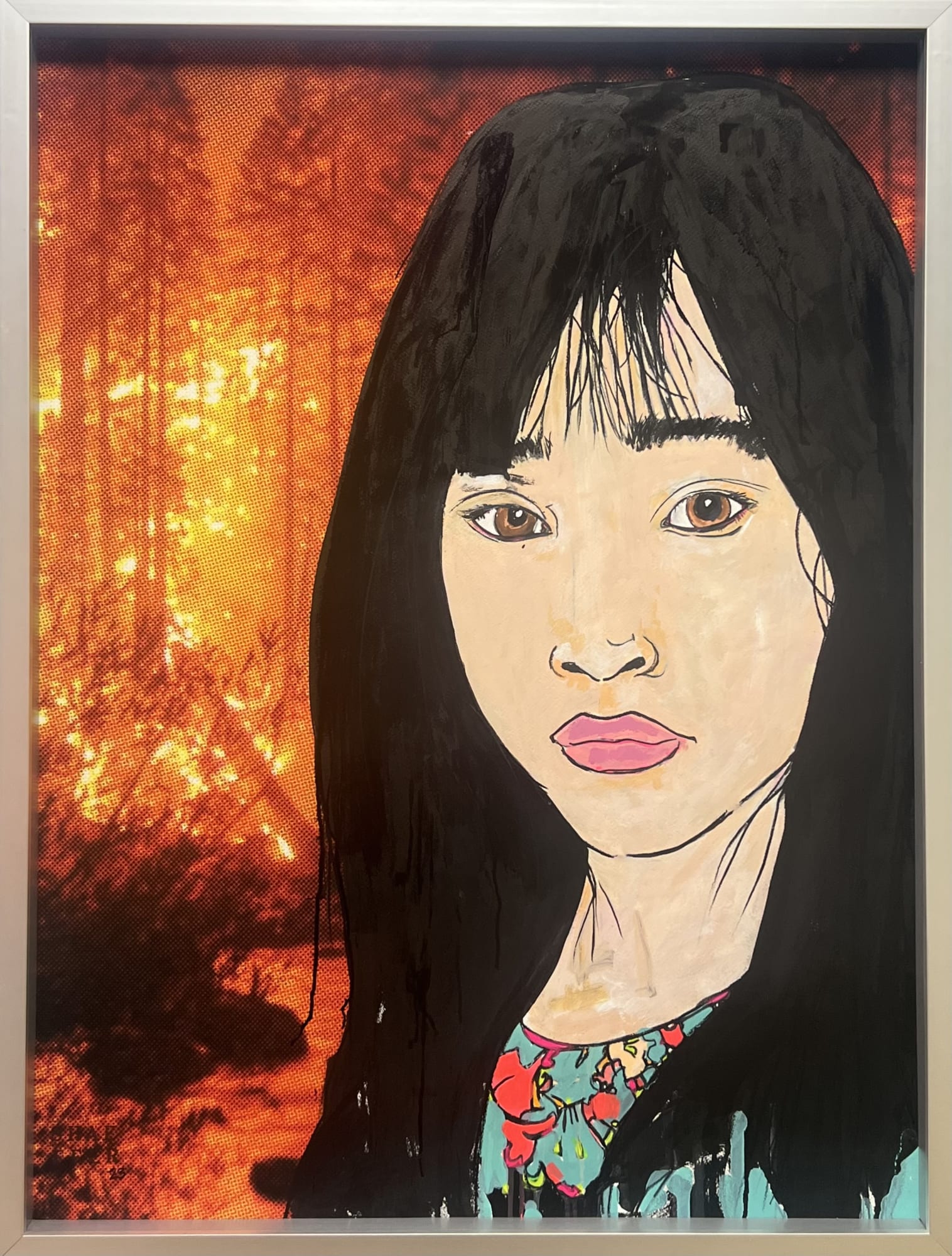 Michael Shaeffer, The Revolution Got Sold (Wildfire), 2023 | M2 Gallery