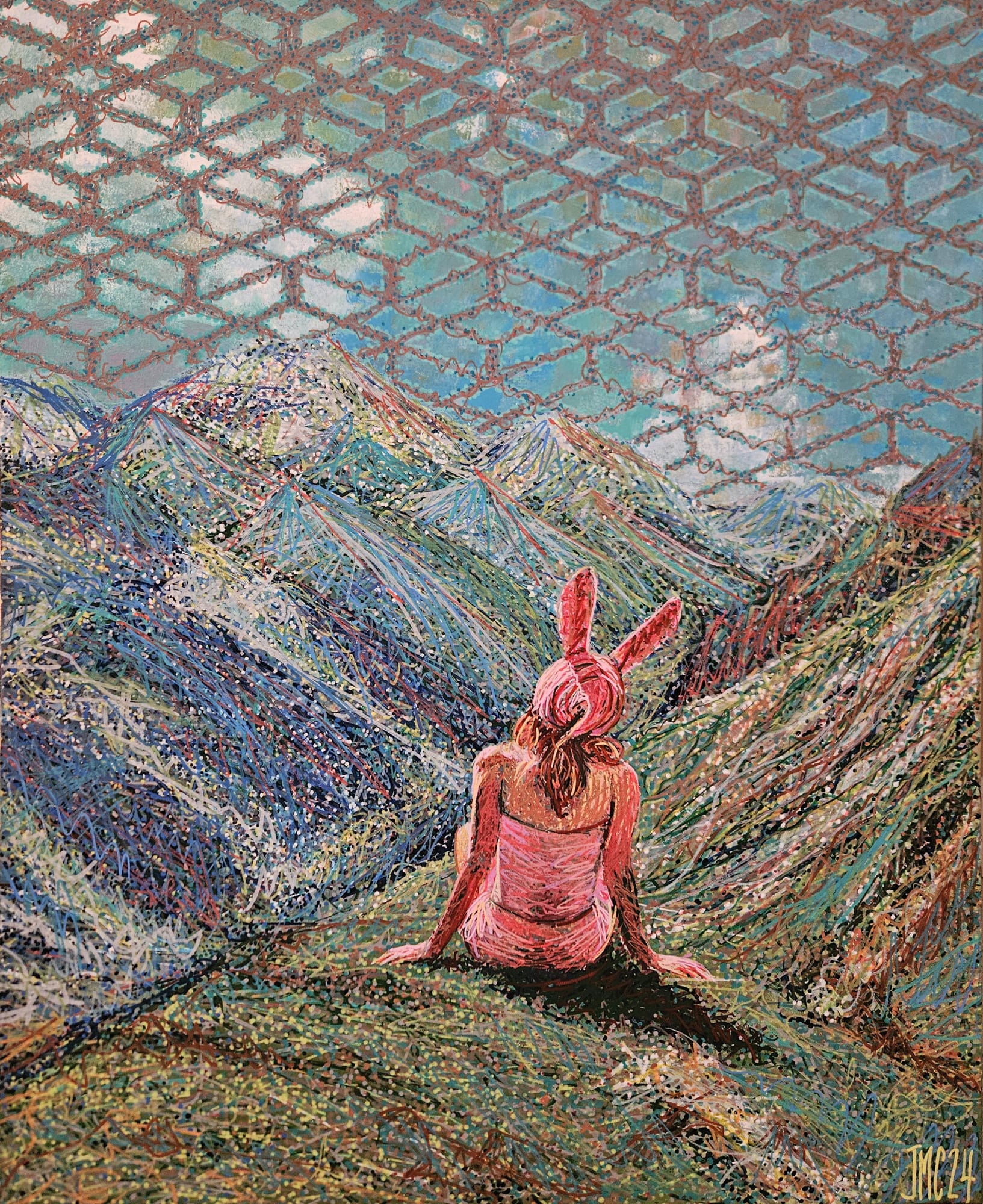 Jeremy Colburn, Time Escaping, 2024 | M2 Gallery