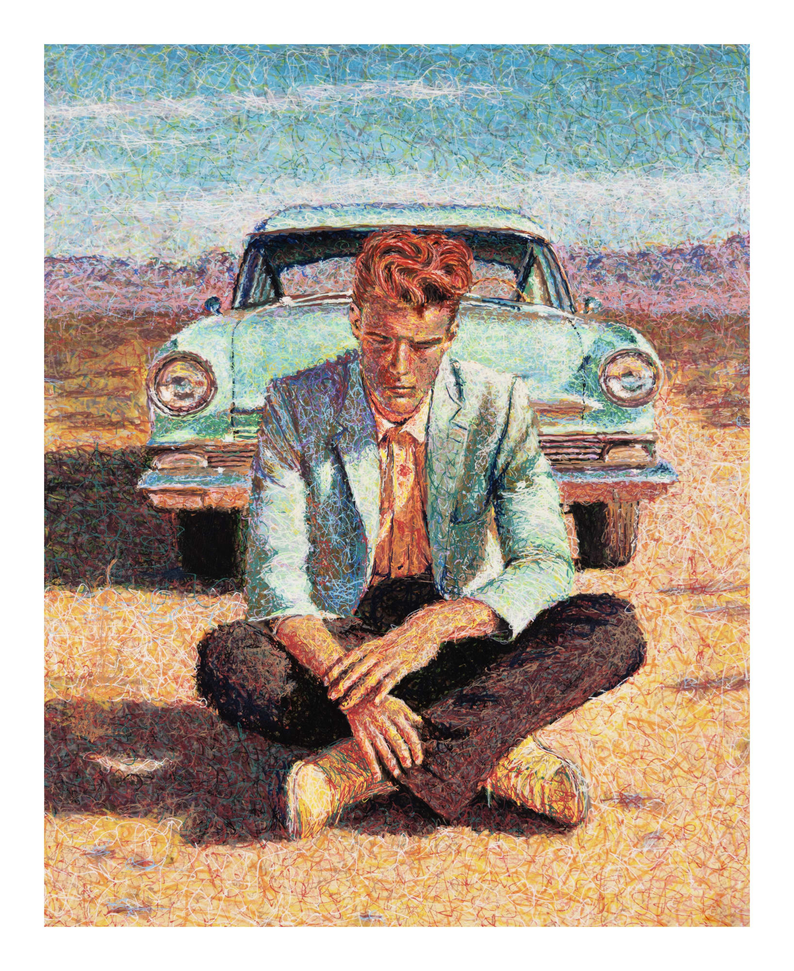 Jeremy Colburn, The Jumping Off Point (print) , 2024 | M2 Gallery