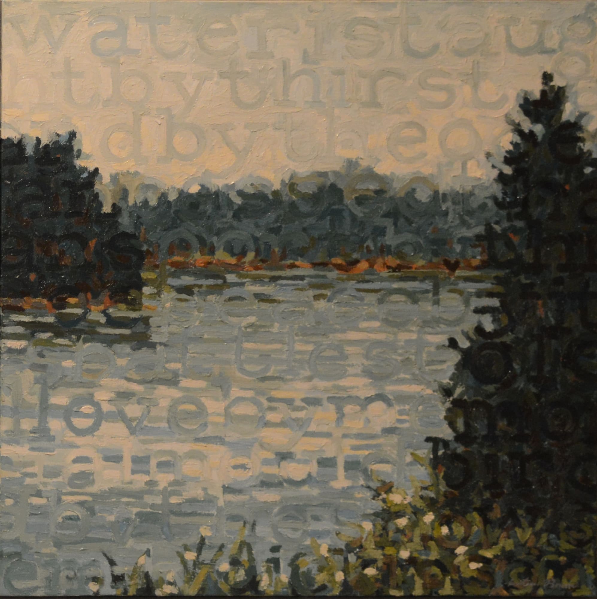 Kirsten Bowen, Water is Taught by Thirst, 2014 | The Bonfoey Gallery