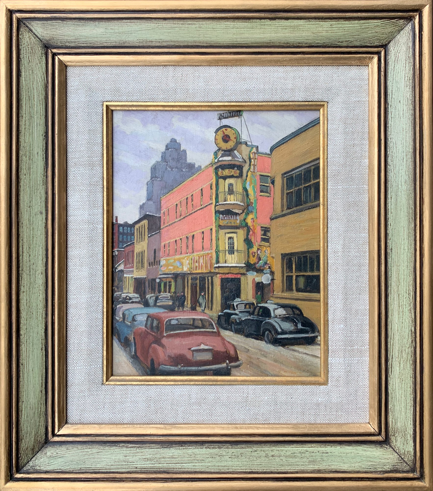 Frederick B. Taylor, Nanking Café. Clark St. Montreal, 1952 (February ...